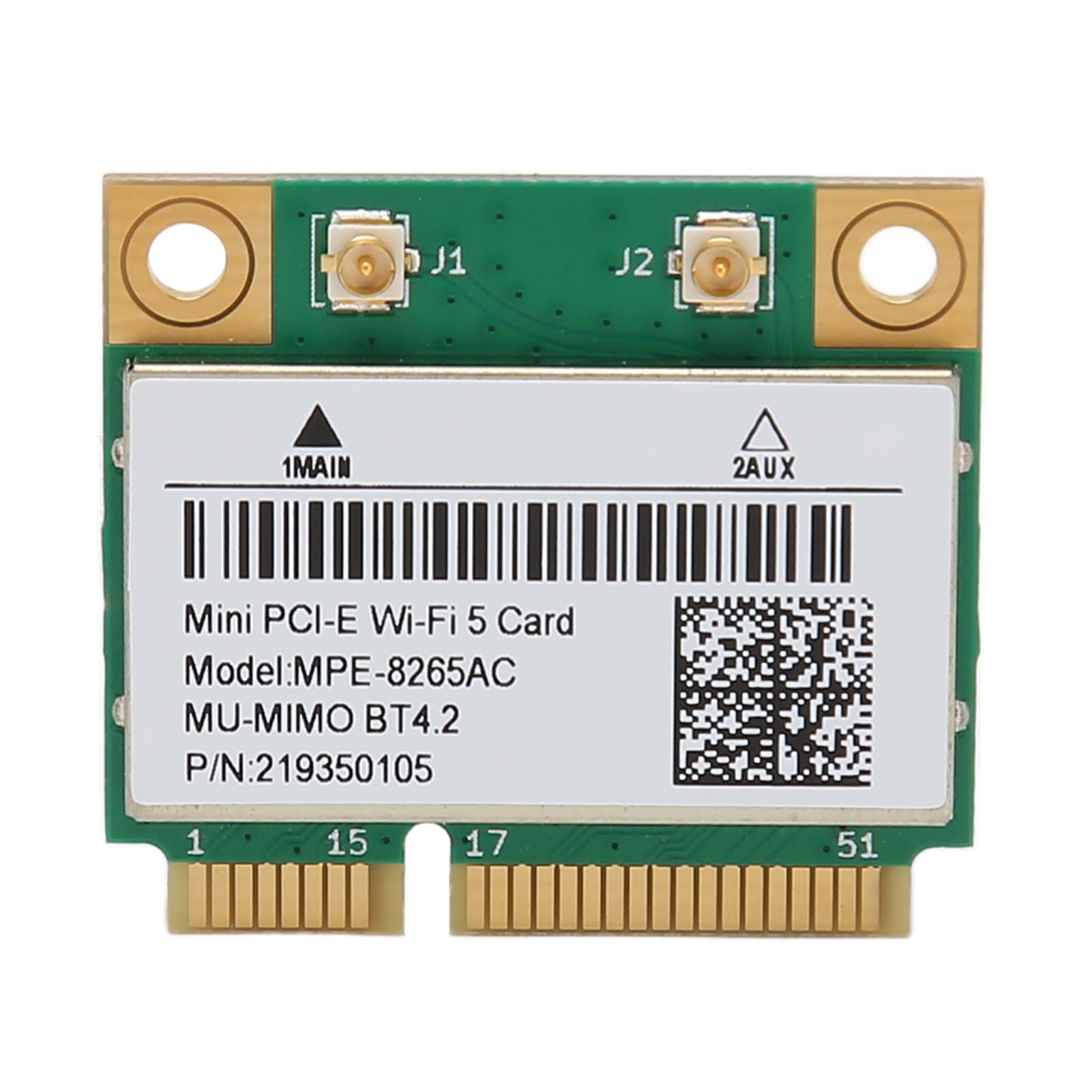 Falleo Clearance MINI PCIE 1200M WiFi Adapter 8265AC 2.4GHz 5GHz Dual ...