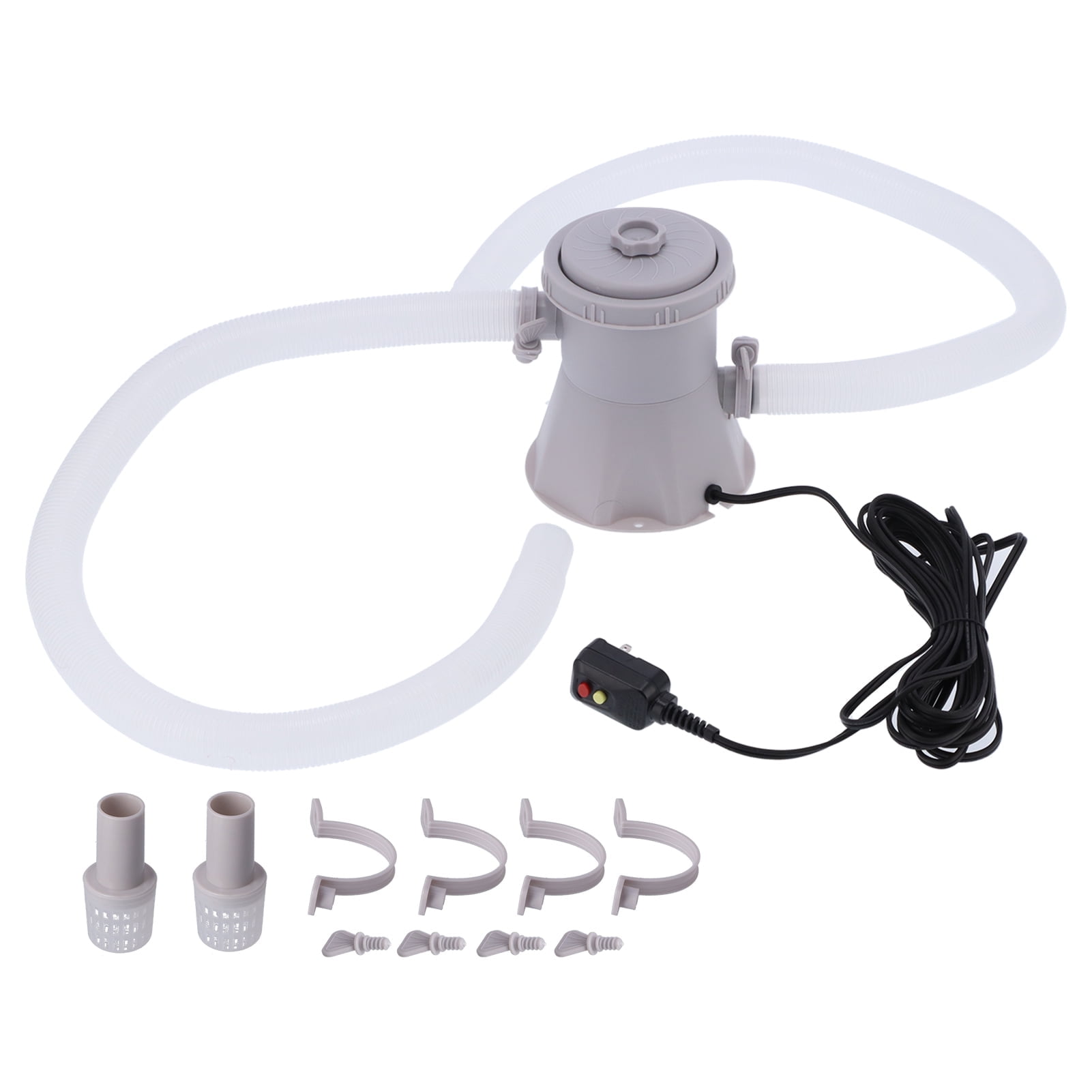 Falleo Pool Filter Pump with GFCI for Above Ground Pools, 300GPH Flow ...