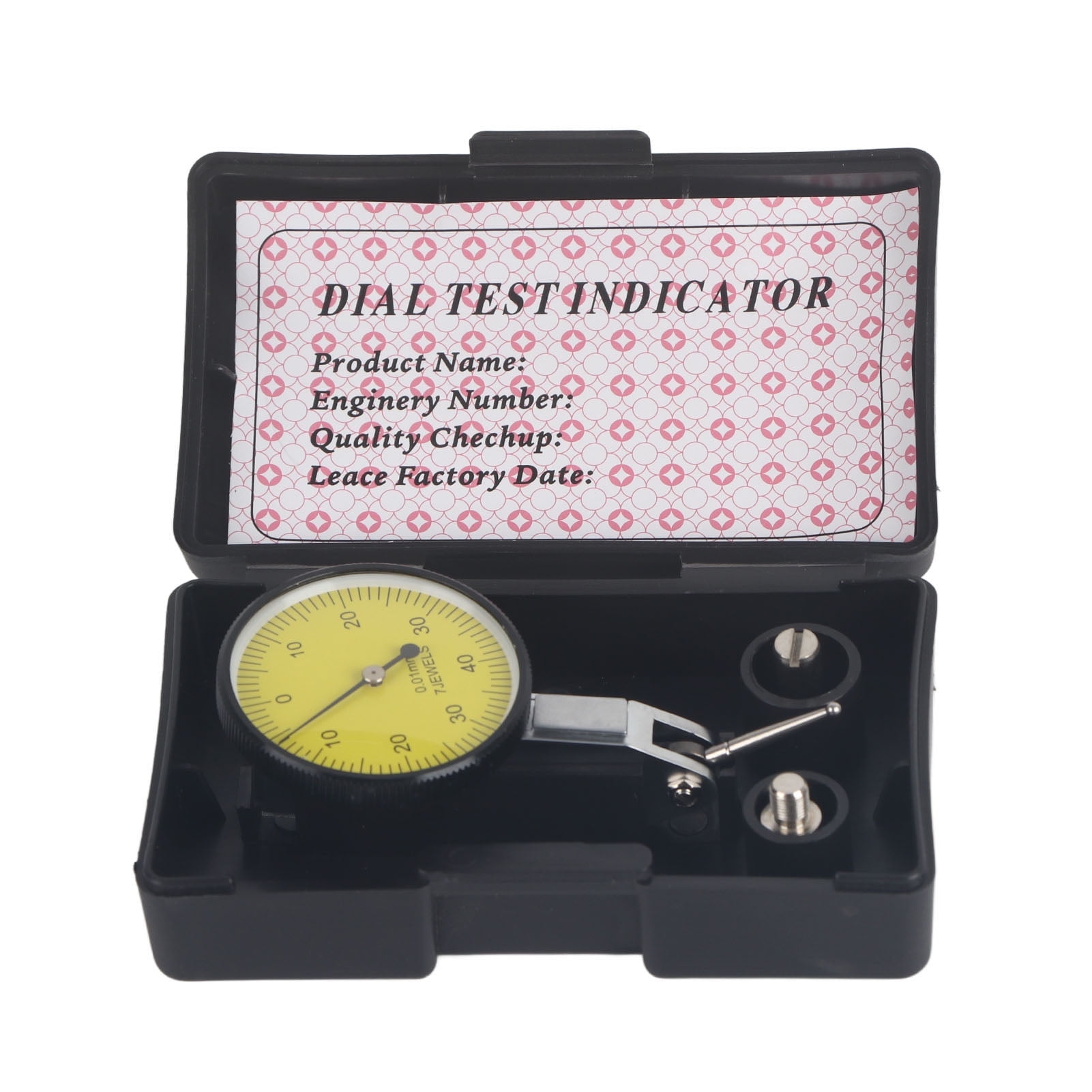 Falleo Clearance Precision 0.01mm Lever Dial Test Indicator Meter Tool ...