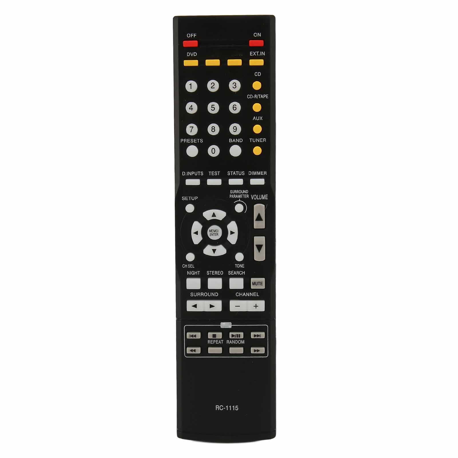 Falleo Clearance RC 1115 Remote Control Replacement for Denon AVR 390 AVR 591 AVR 930 AVR 1312 ...