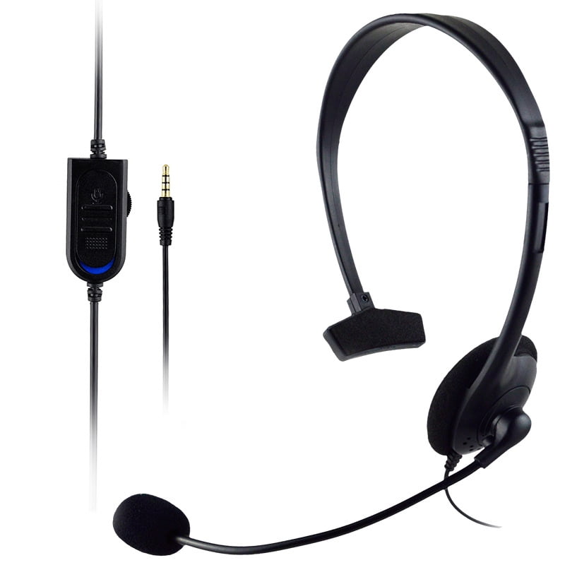 Falleo Clearance S481 Single Ear Gaming Headset 3.5mm Stereo Wired One ...