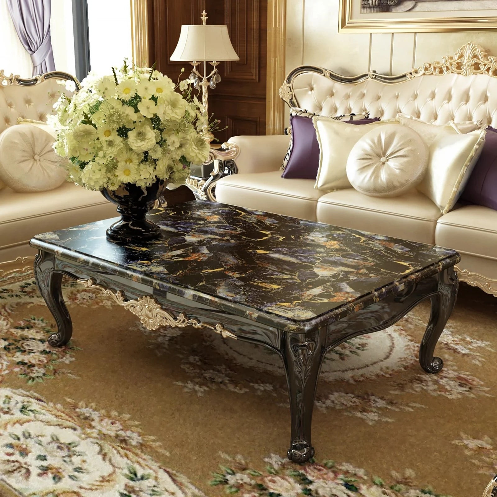 Falleo Clearance Sapphire Look Peel And Stick Wallpaper For Kitchen ...