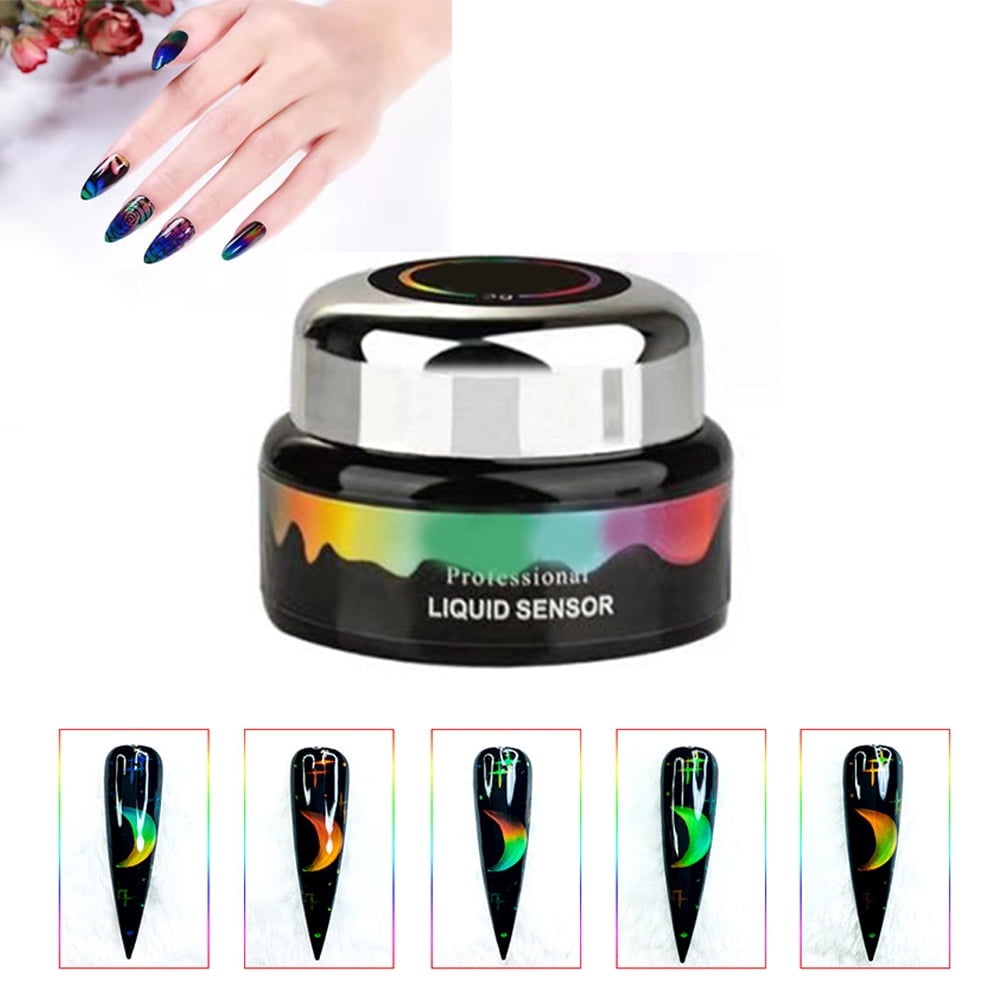 Falleo Clearance Thermochromic Liquid Crystal Mood Color Changing Gel ...