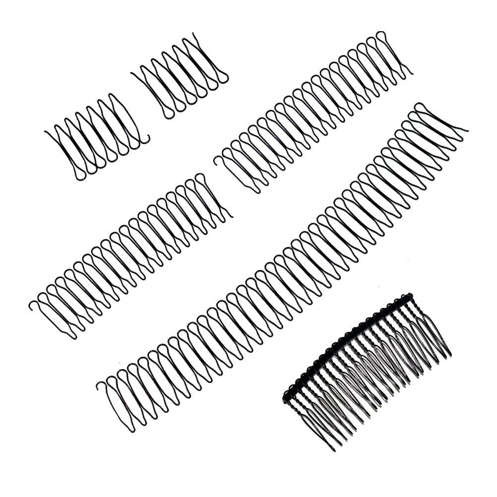 Falleo Clearance U Shape Hair Finishing Fixer Comb Stretch Invisible ...