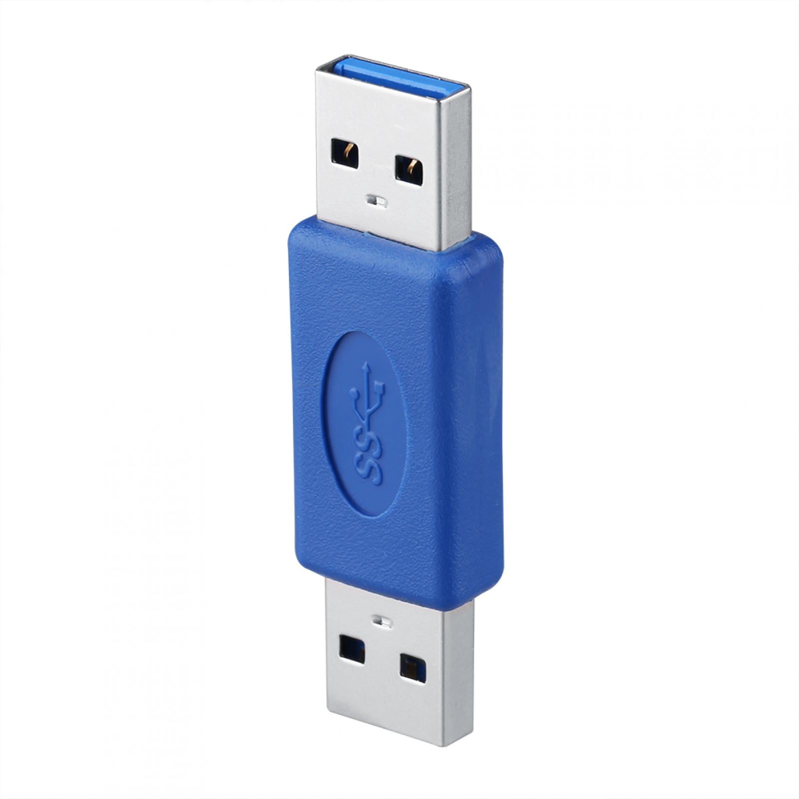 Falleo Clearance USB 3.0 Type A Male to Type A Male M M Coupler Adapter ...