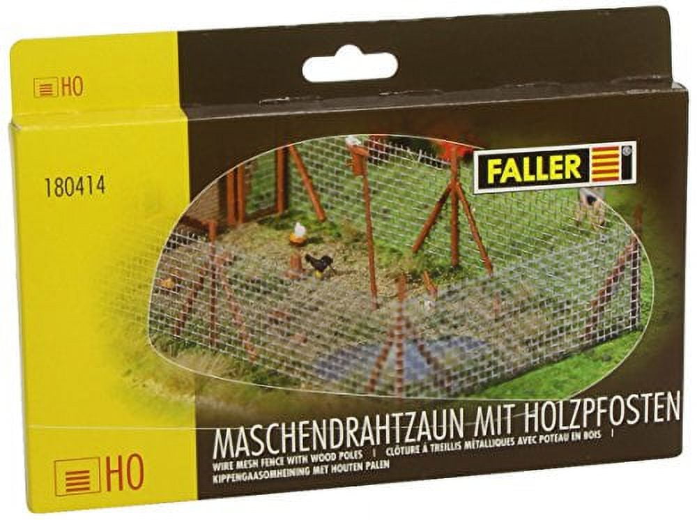 Faller 180414 Wire Mesh Fence with Poles Scenery and Accessories ...