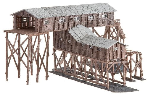 Faller 222205 Old Coal Mine N Scale Building Kit - Walmart.com
