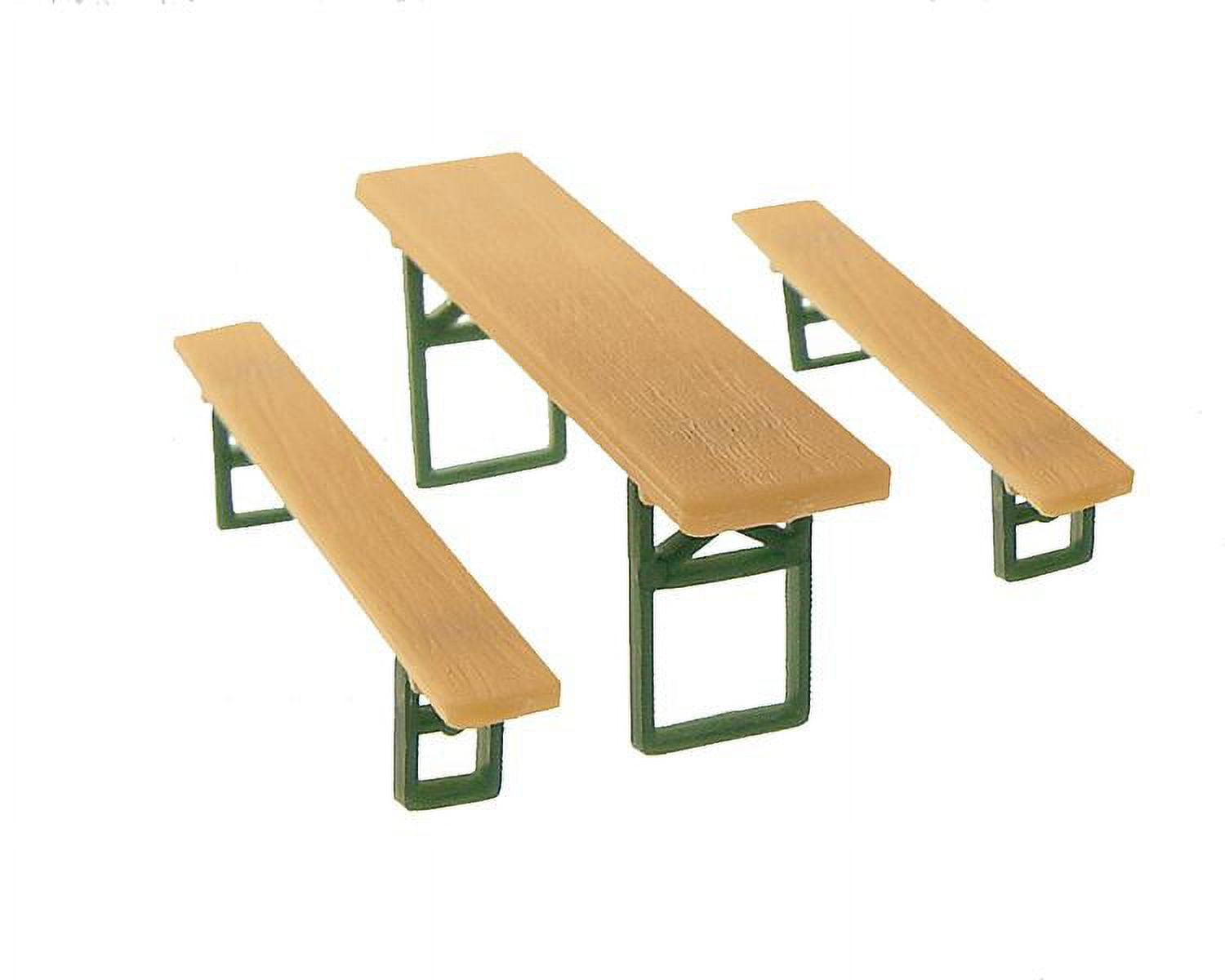 Faller 272442 Beer Benches & Tables 72 - Walmart.com