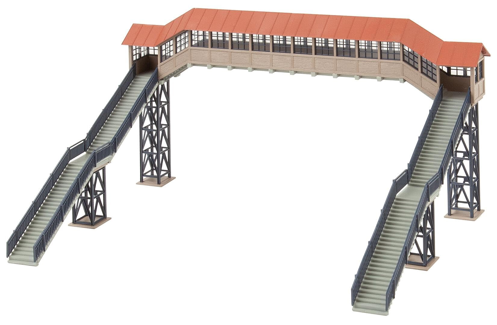 Faller FA120109 Pedestrian Bridge with Canopy Model Kit, Various ...