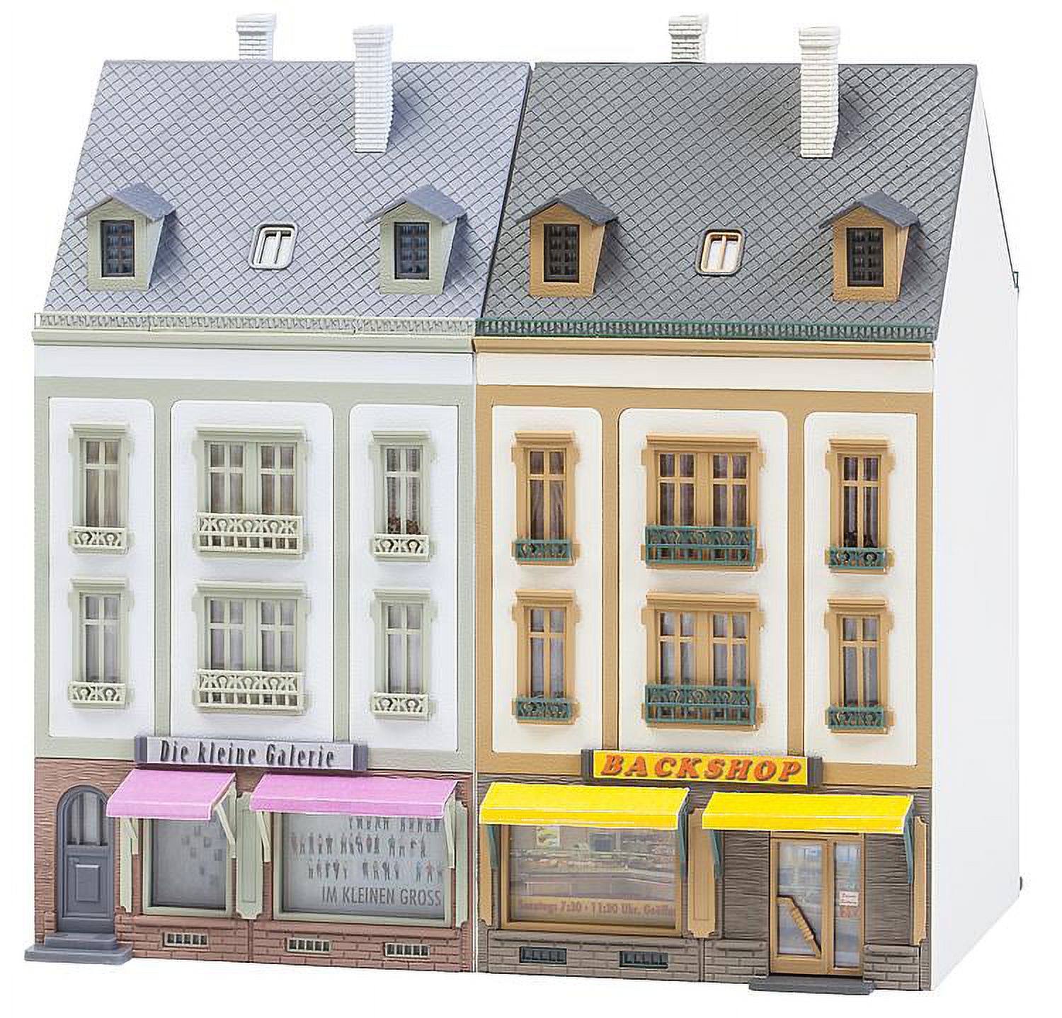 Faller HO Scale Building/Structure Kit Beethovenstrasse Two Middle Row ...