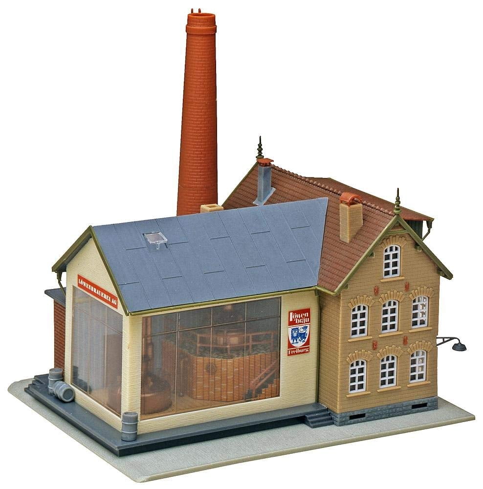 Faller HO Scale Building/Structure Kit Brewery/Factory/Detailed ...