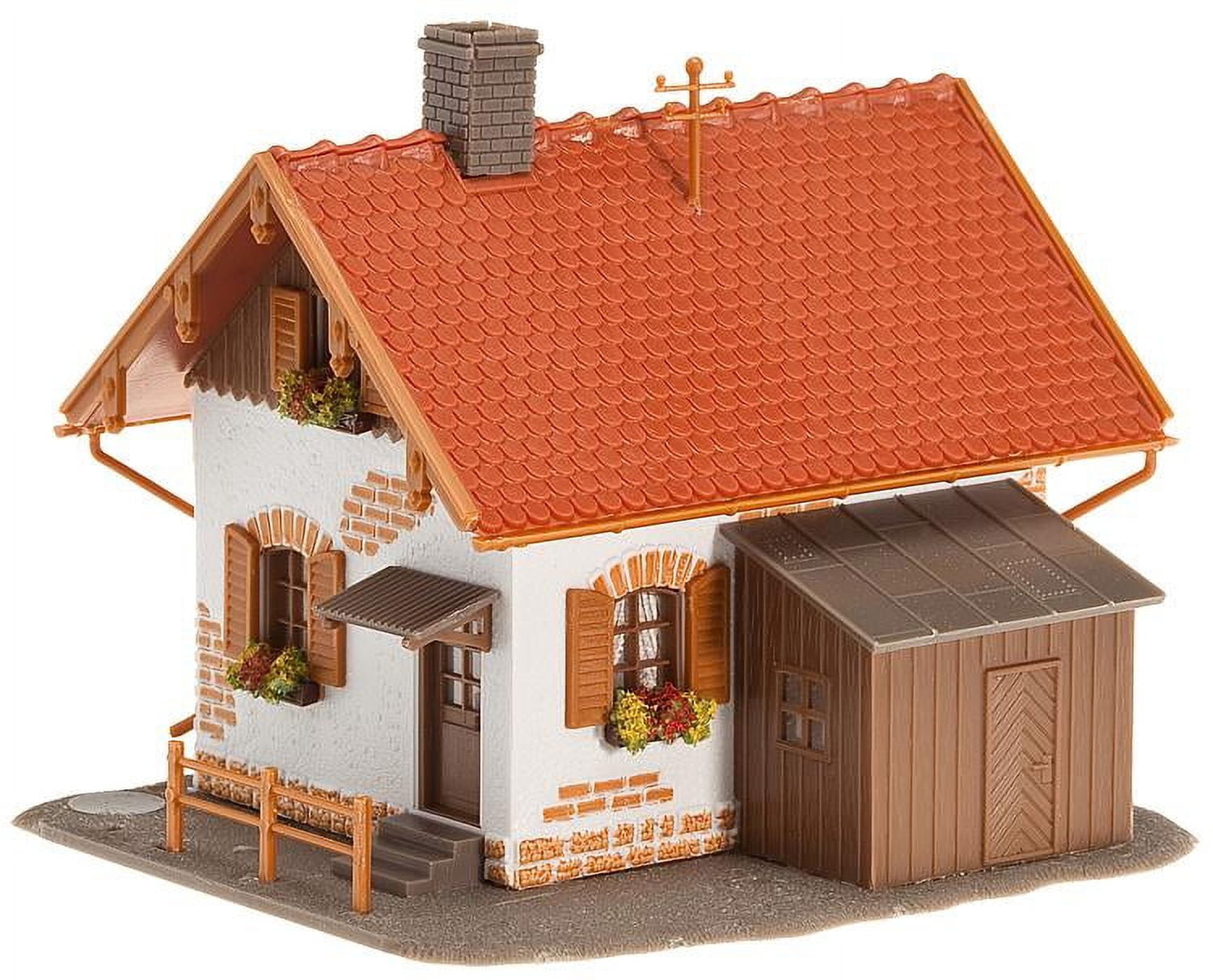 Faller HO Scale Building/Structure Kit Gate Keeper's House/Lodge/Home ...