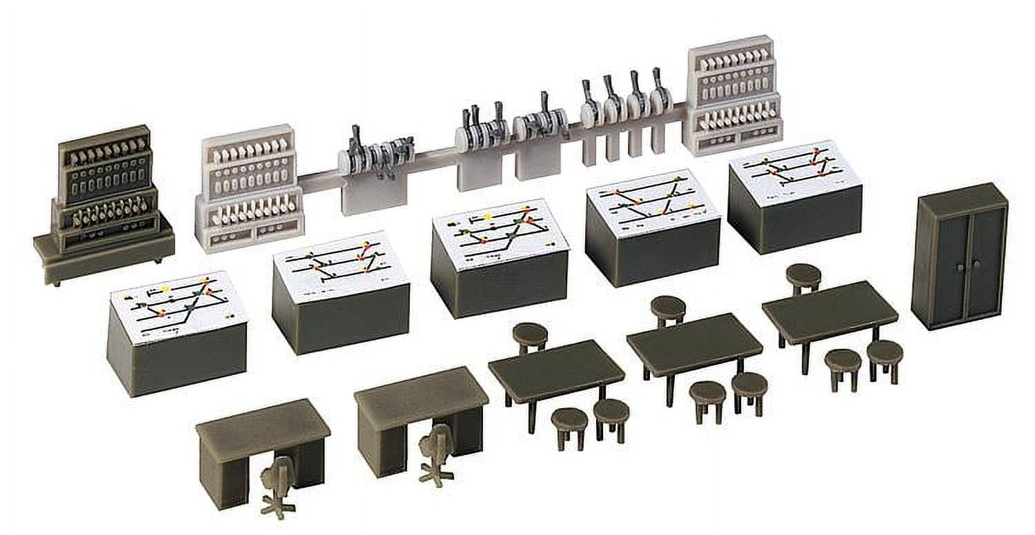 Faller HO Scale Building/Structure Kit Railroad Signal Tower Interior ...