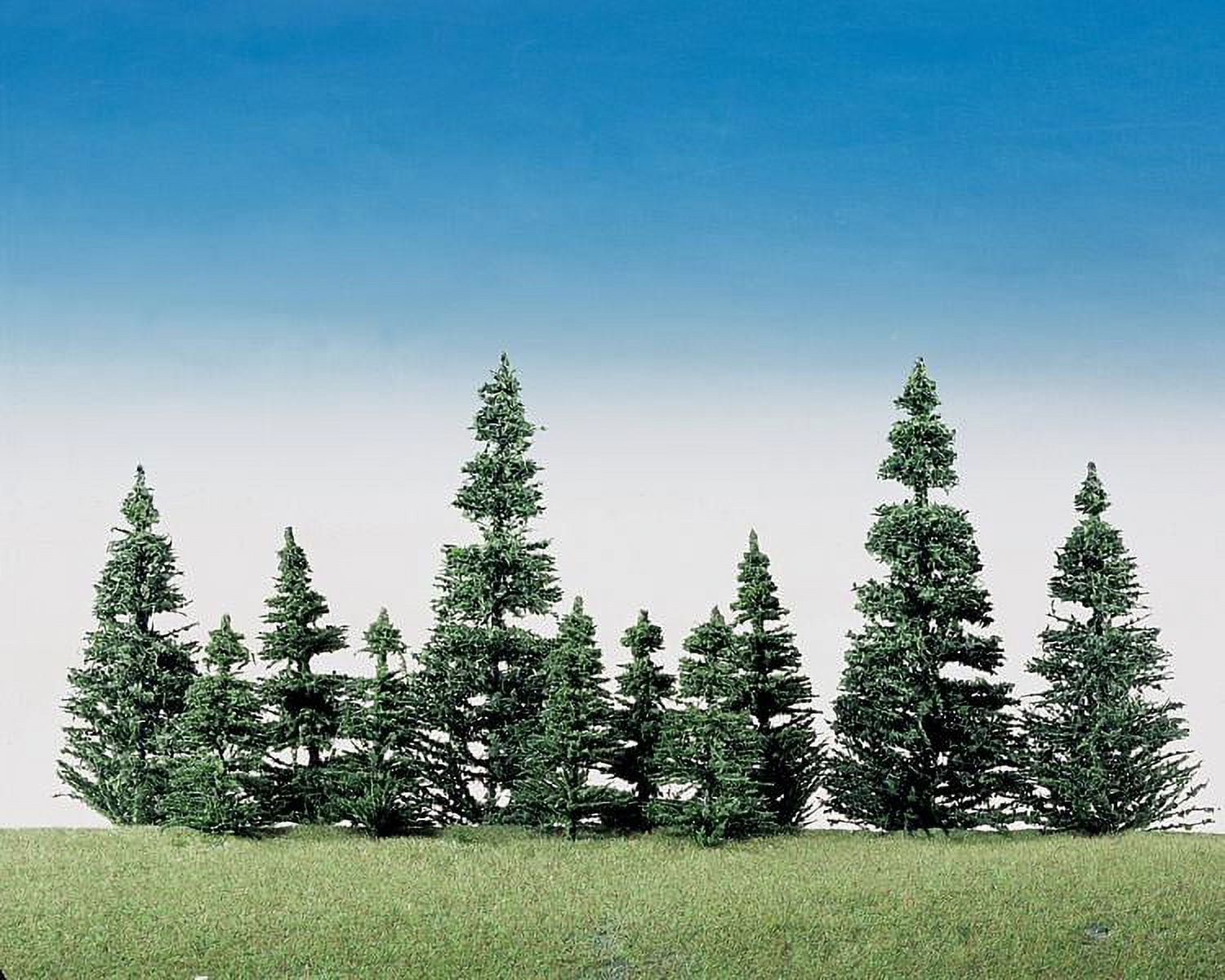 Faller Model Railroad/Train Layout Scenery Conifer Trees Silver Firs 2 ...