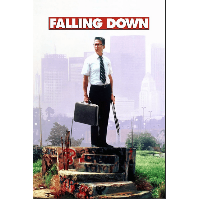 Falling Down 1993 Movie Poster 24x36 - Michael Douglas Action Drama ...