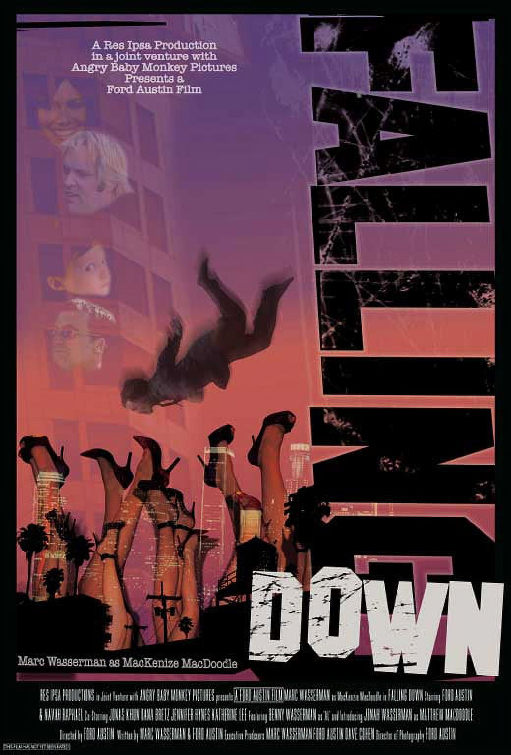 Falling Down - movie POSTER (Style A) (27" x 40") (2010) - Walmart.com