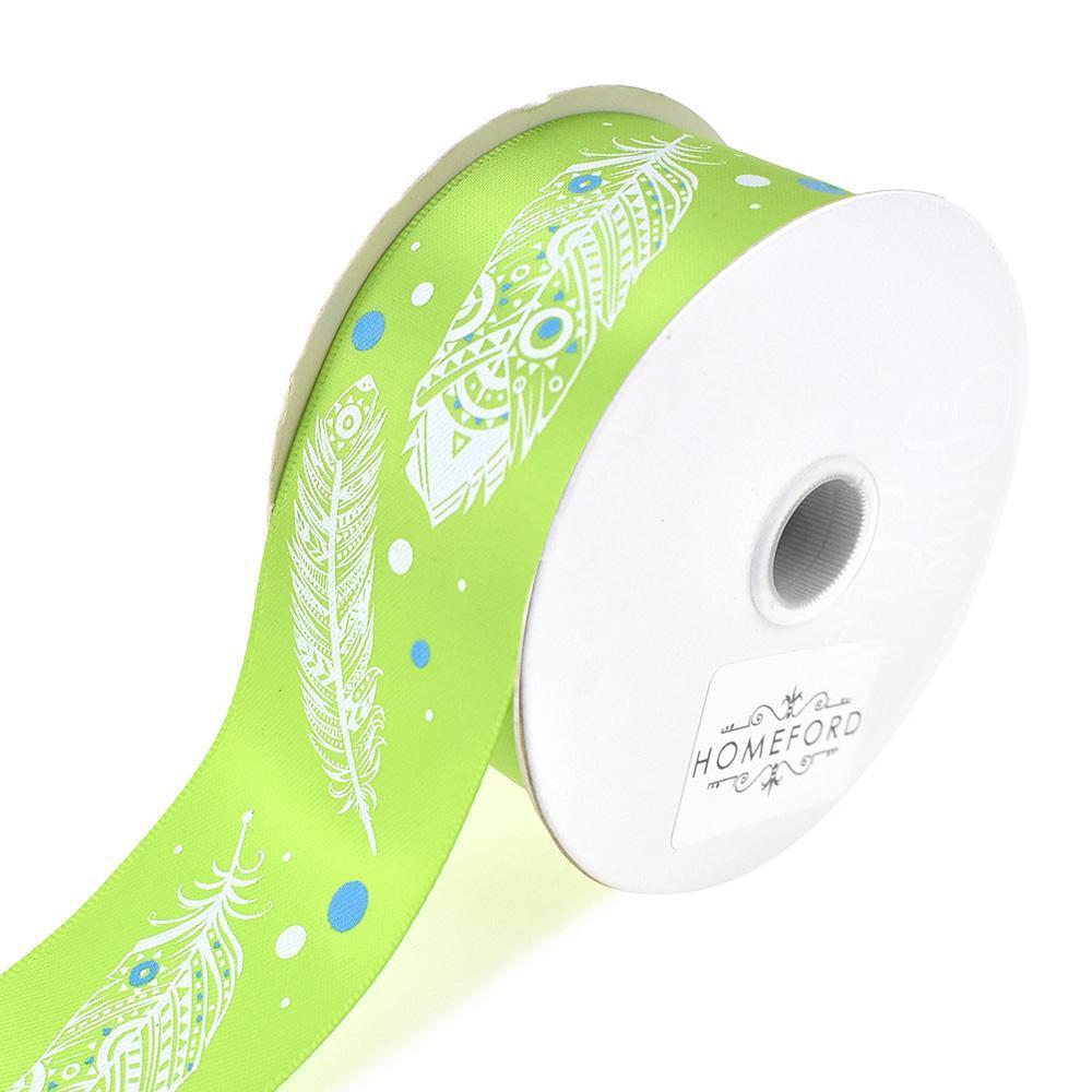 Falling Feathers Printed Ribbon, 1-1/2-Inch, 3-Yard - Walmart.com