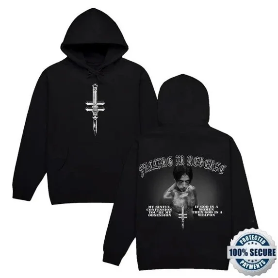 Falling In Reverse 2025 Tour Merch Daggers Two Sides Hoodie All Size S ...