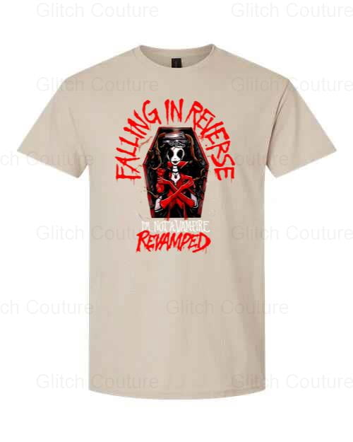 Falling In Reverse Im Not A Vampire REVAMPED Rock Band Fan Graphic Tee ...