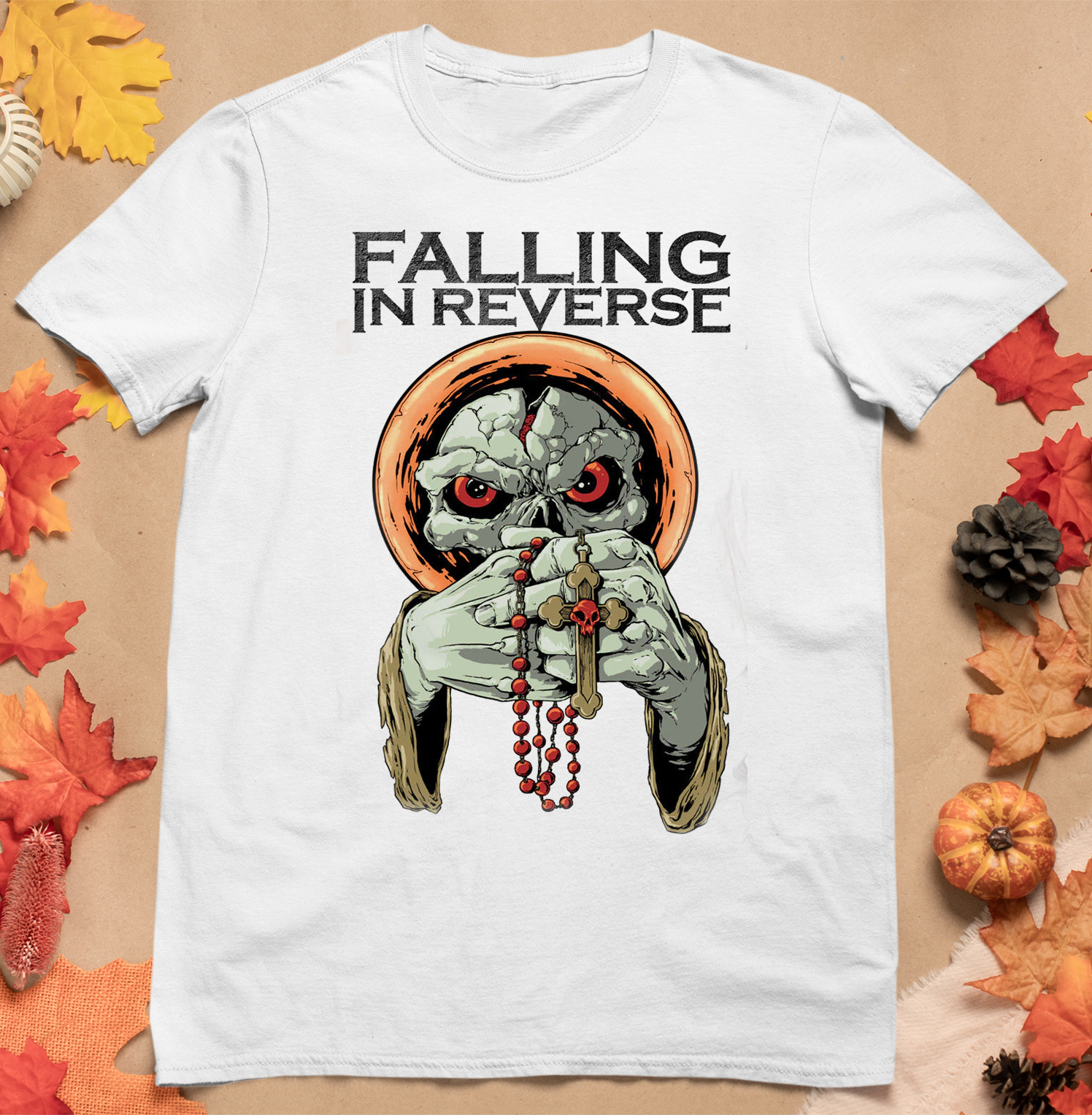 Falling In Reverse Men T-shirt White Unisex All sizes S-5XL 3F788 ...