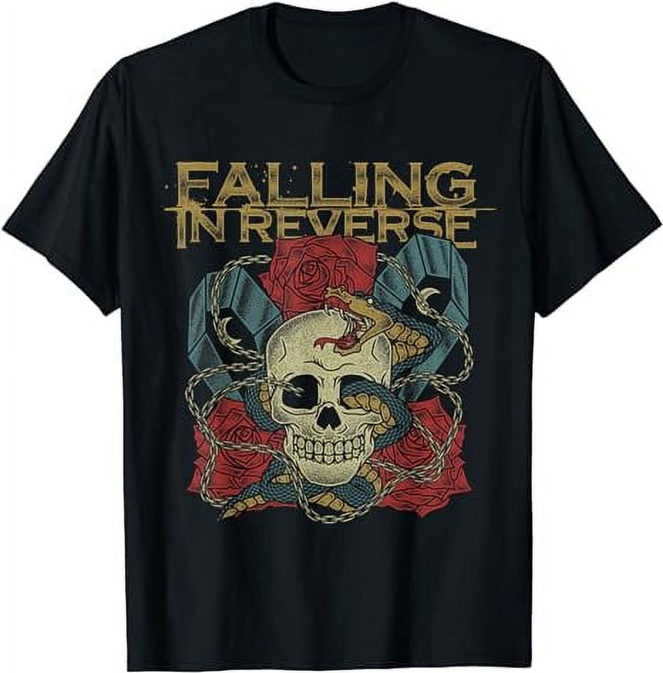 Falling In Reverse - Official Merchandise - The Death T-Shirt - Walmart.com