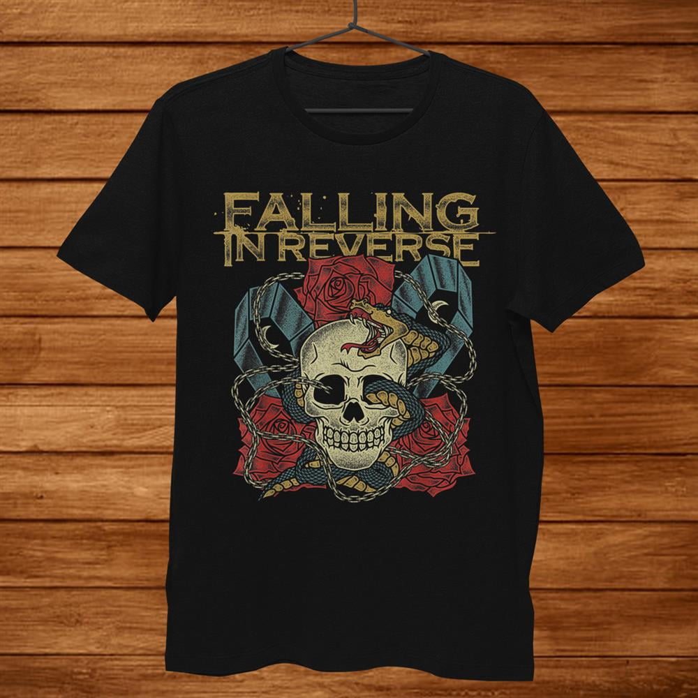 Falling In Reverse The Death Official Merchandise Shirt Gift Black ...