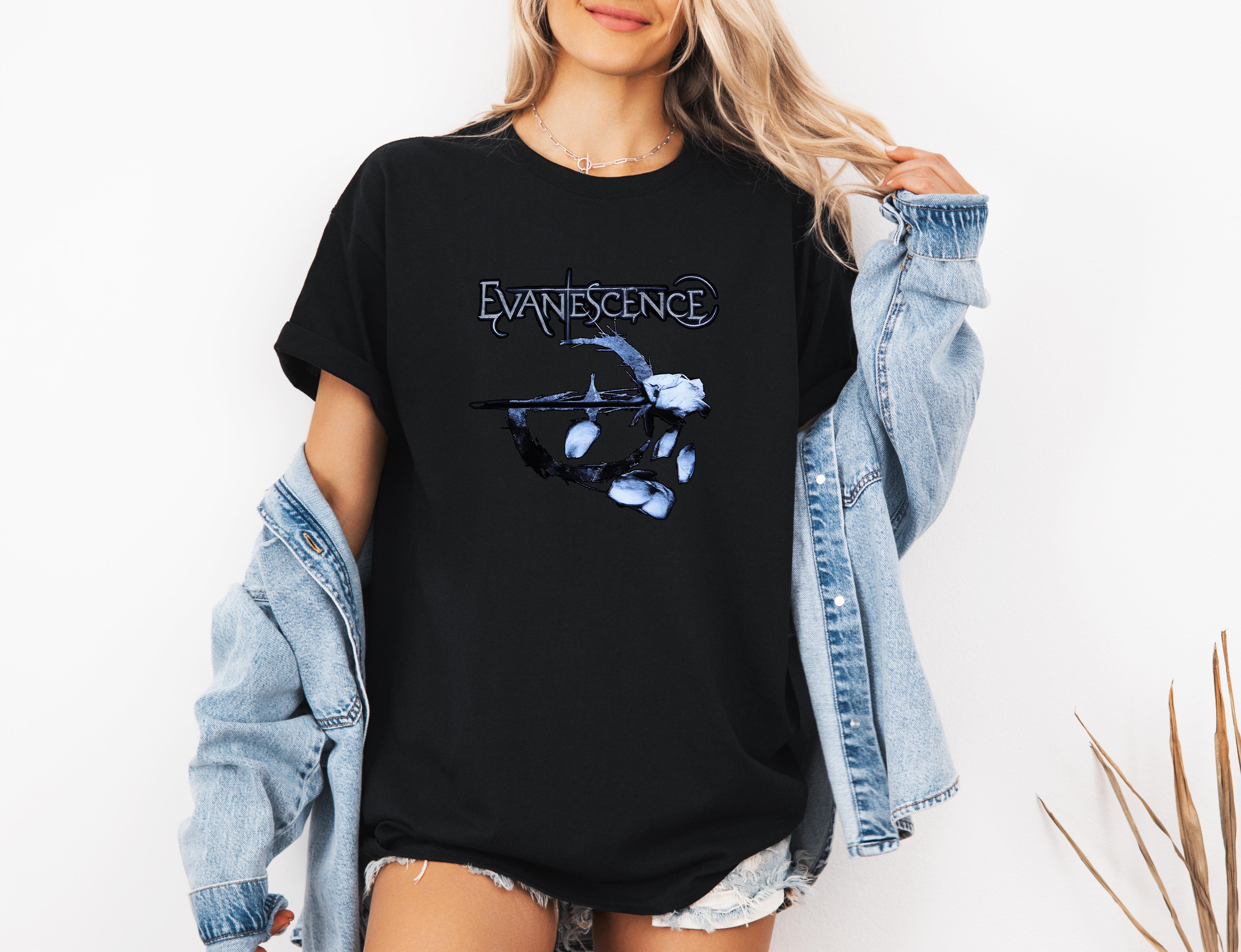 Falling Petals Dark Melodic Mood Gothic Metal Energy Music T-Shirt, for ...