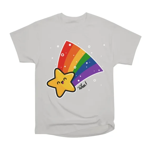 Falling Star T-Shirt Tee Gift For Him Merch For Her Apparel For Friend ...