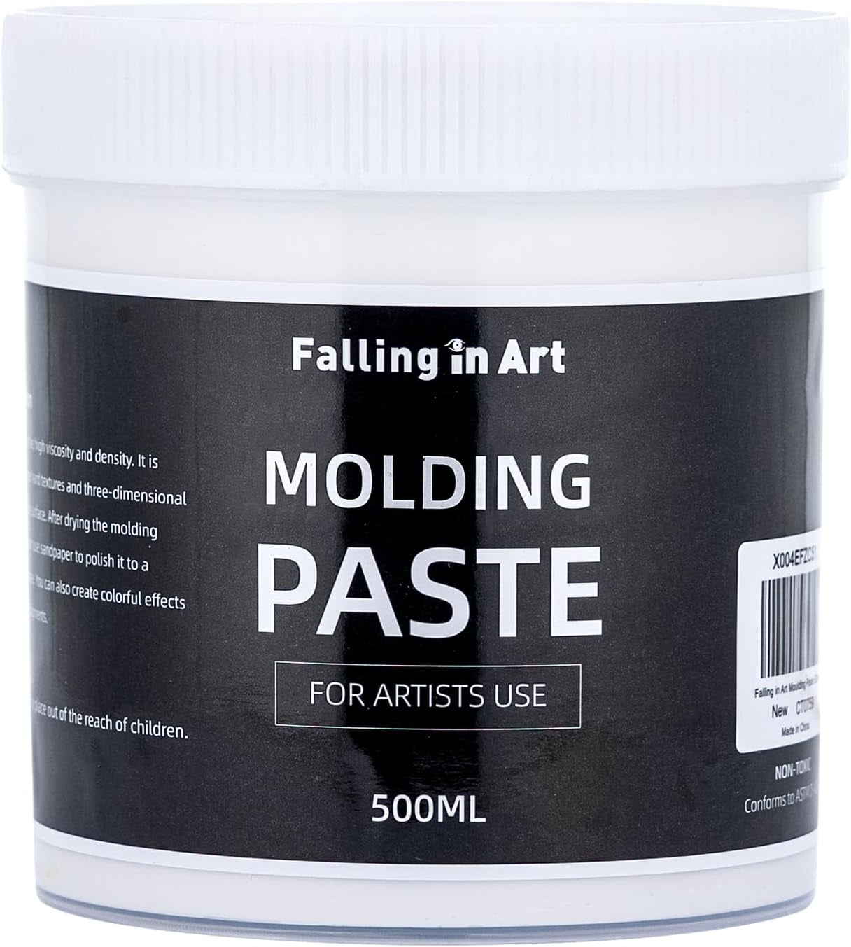 Falling in Art Modeling Paste for Acrylic Painting, 16.9Oz Acrylic ...