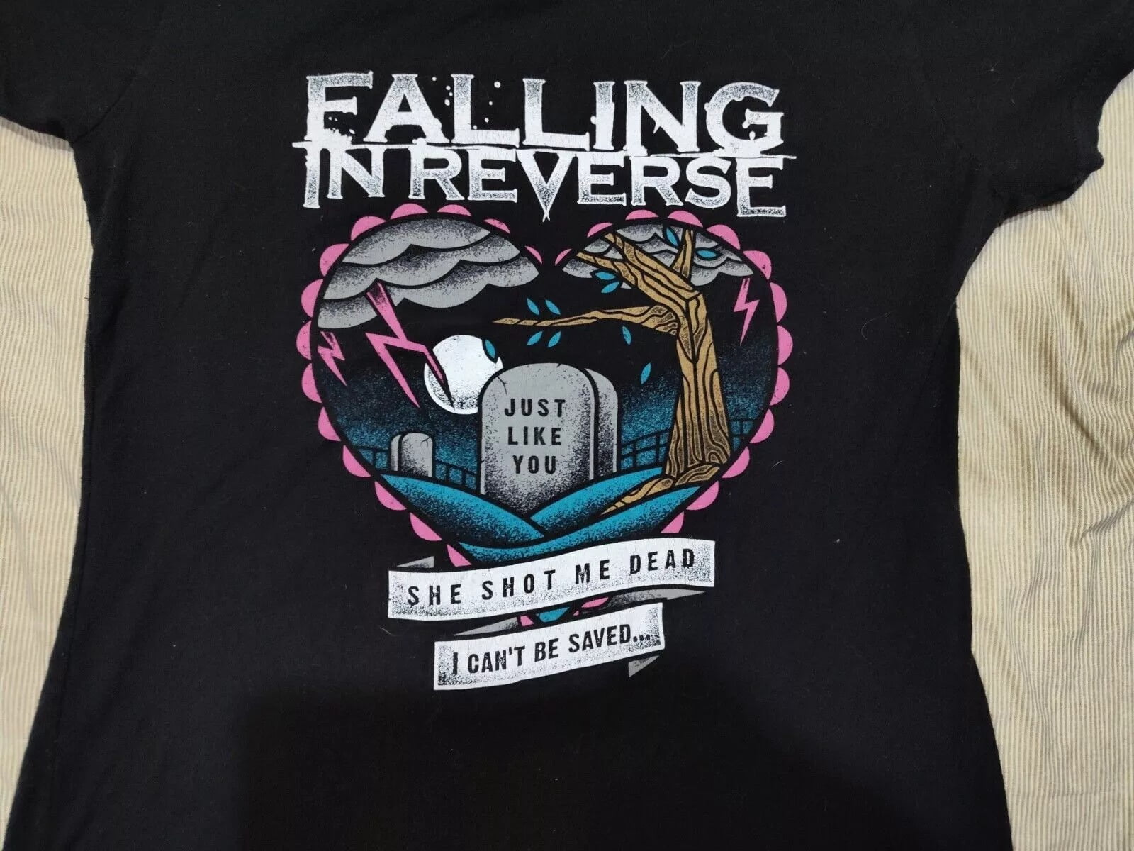 Falling in Reverse She Shot Me Dead S-234XL Unisex Shirt - Walmart.com