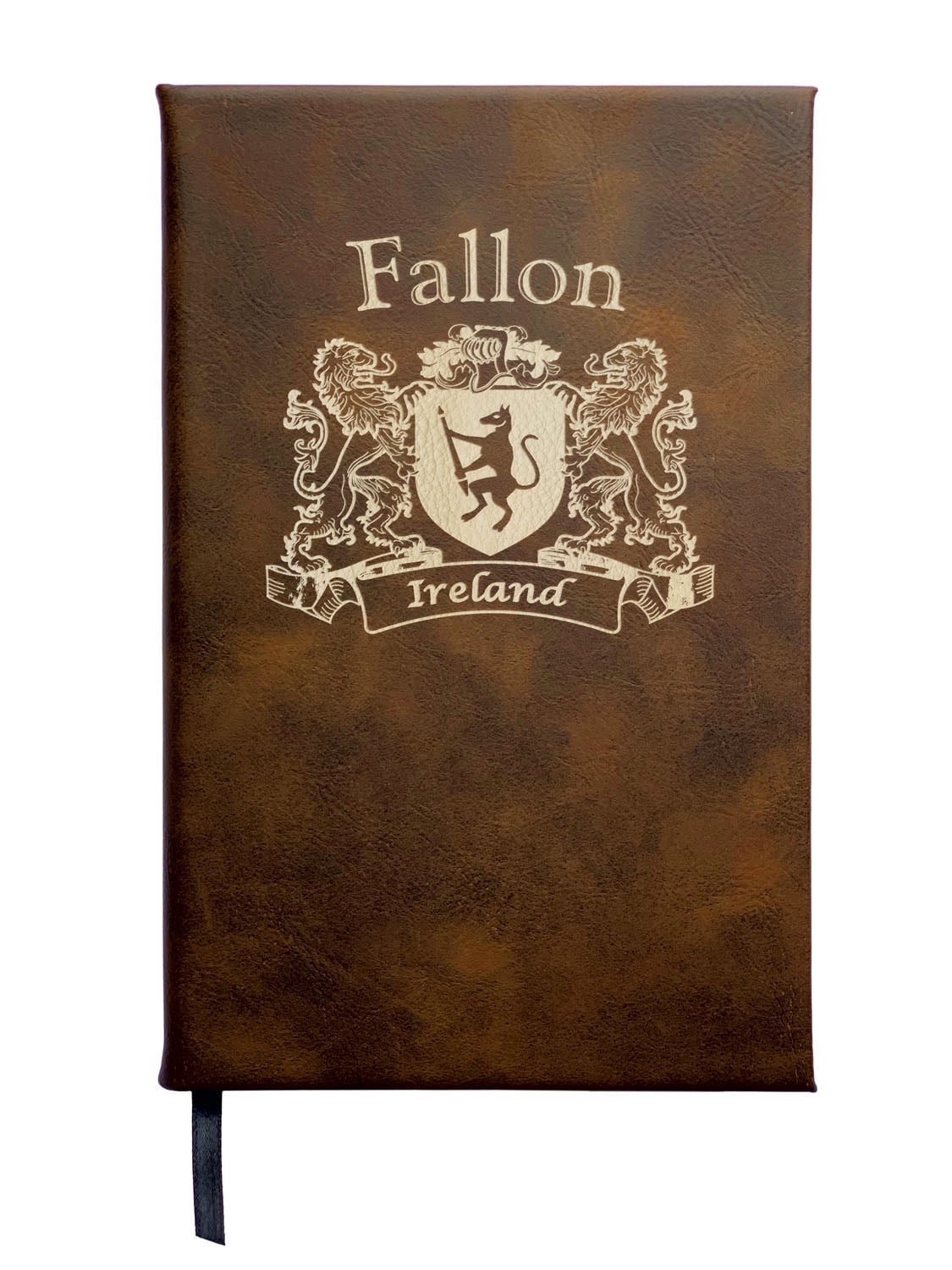 Fallon Irish Coat of Arms Leather Journal - Walmart.com
