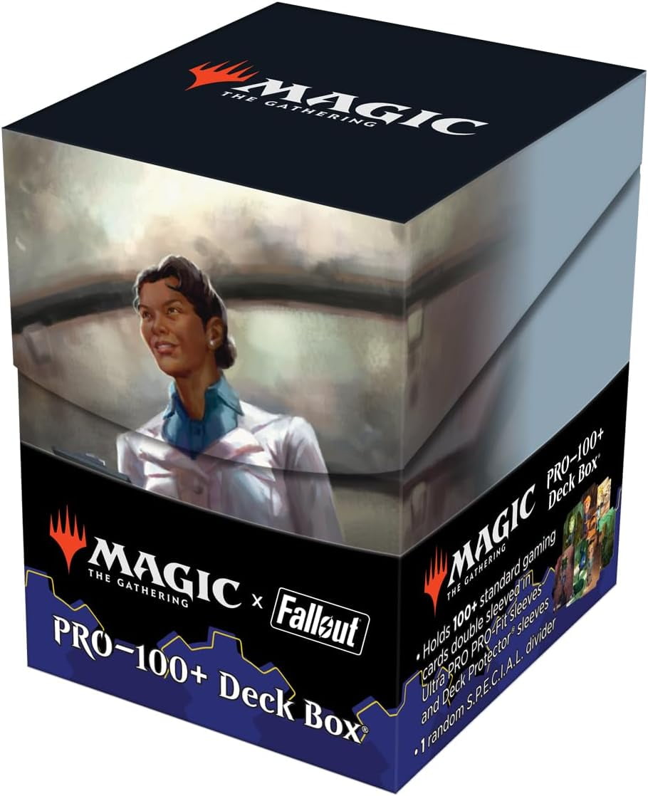 - Fallout 100+ Deck Box - Dr. Madison Li - for Magic: The Gathering, Trading Gaming card ...