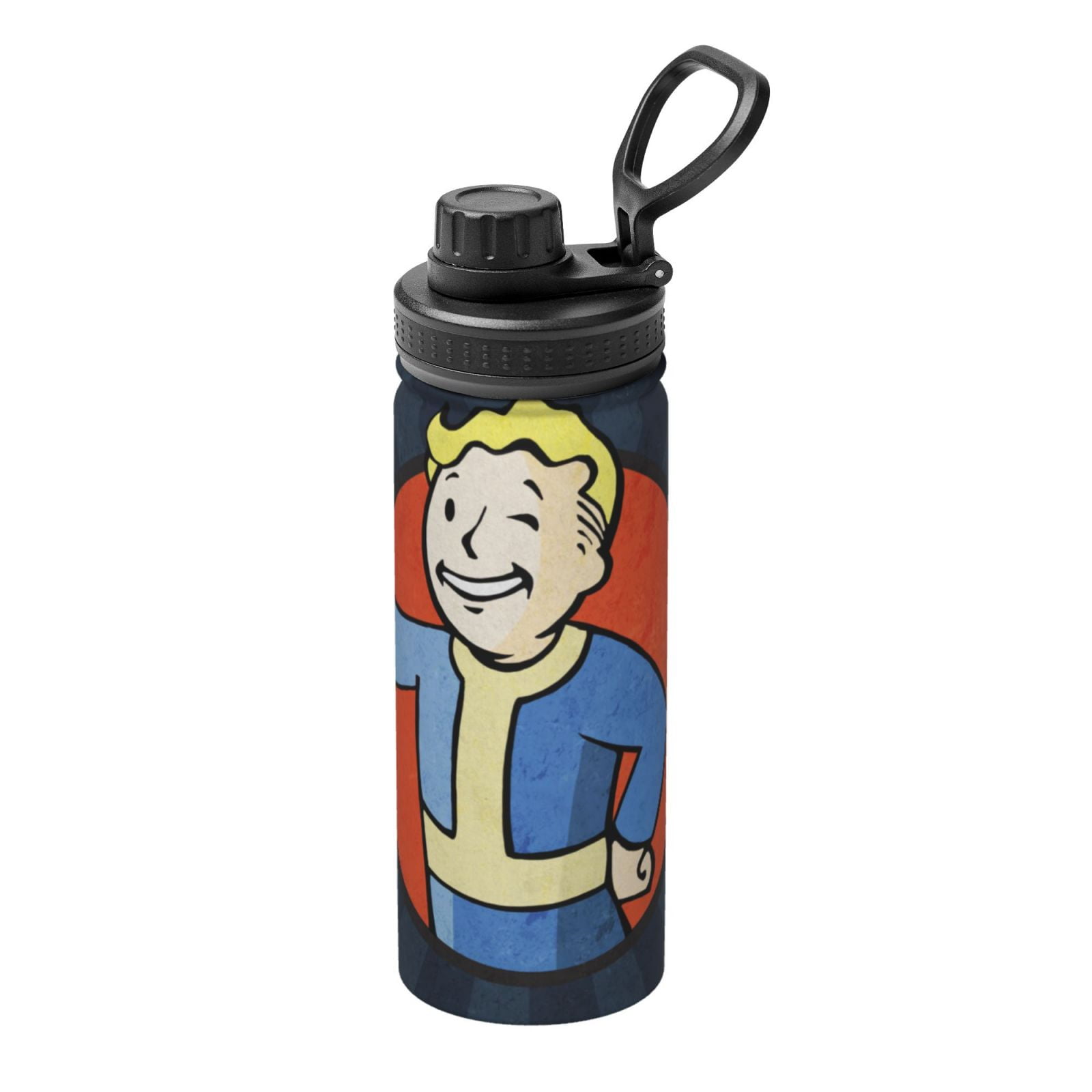 Fallout 18oz Insulated Water Bottle With Handle, Stainless Steel Water ...