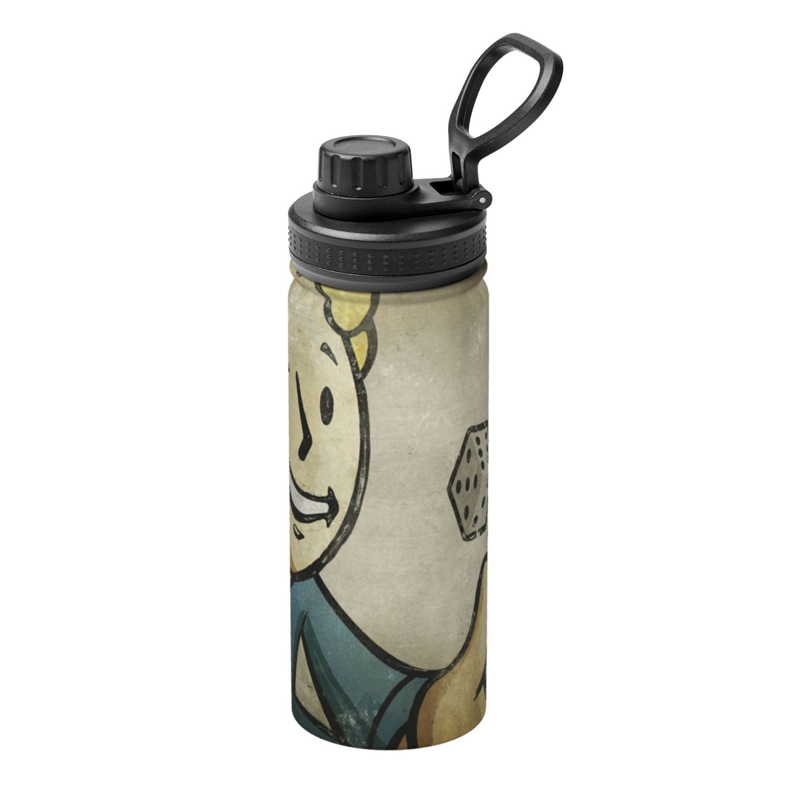 Fallout 18oz Insulated Water Bottle With Handle, Stainless Steel Water ...