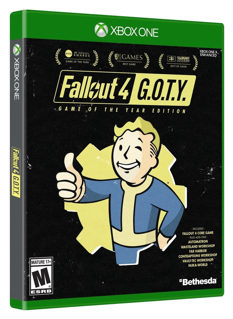 Fallout 4 Game of the Year Edition (Xbox One) - Walmart.com