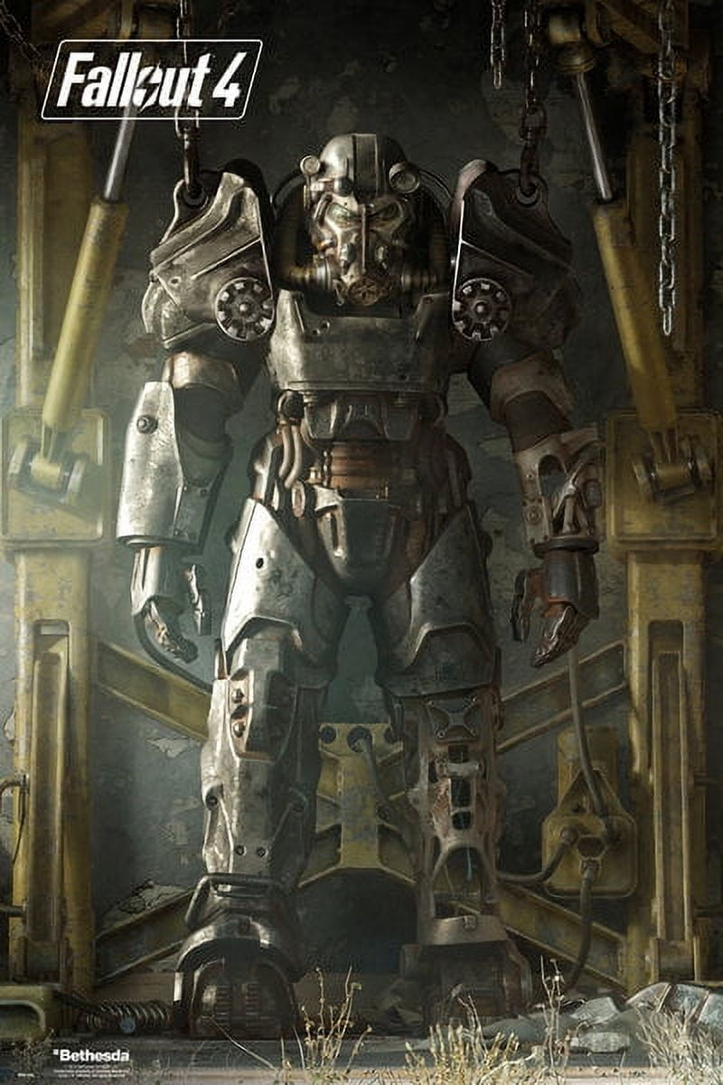 Fallout 4 Key Art Poster Poster (24 x 36) - Walmart.com