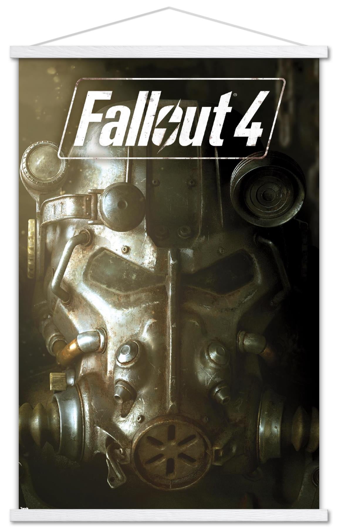 Fallout 4 - Key Art Wall Poster with Magnetic Frame, 22.375" x 34 ...