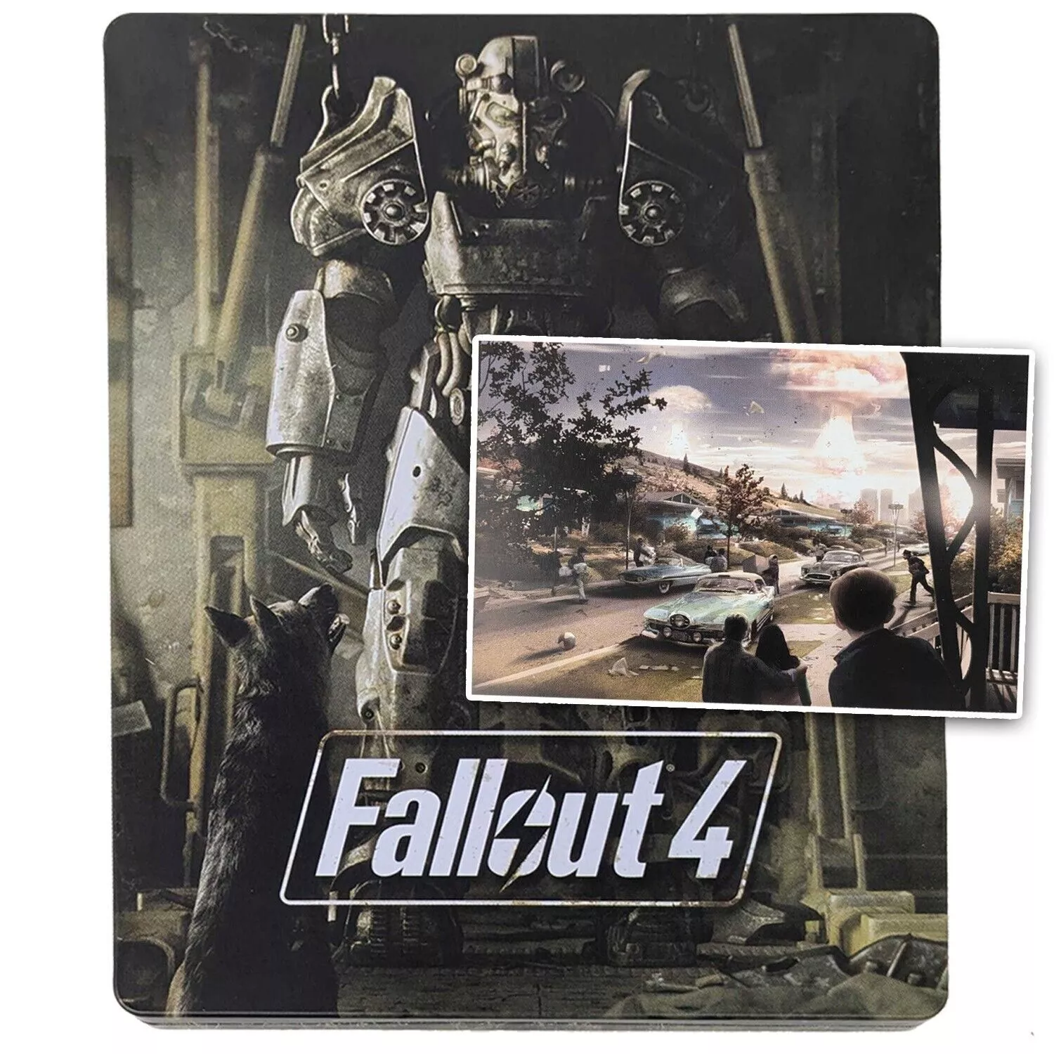 Fallout 4 - Limited Edition SteelBook + Postcard [NO GAME INCLUDED] NEW ...
