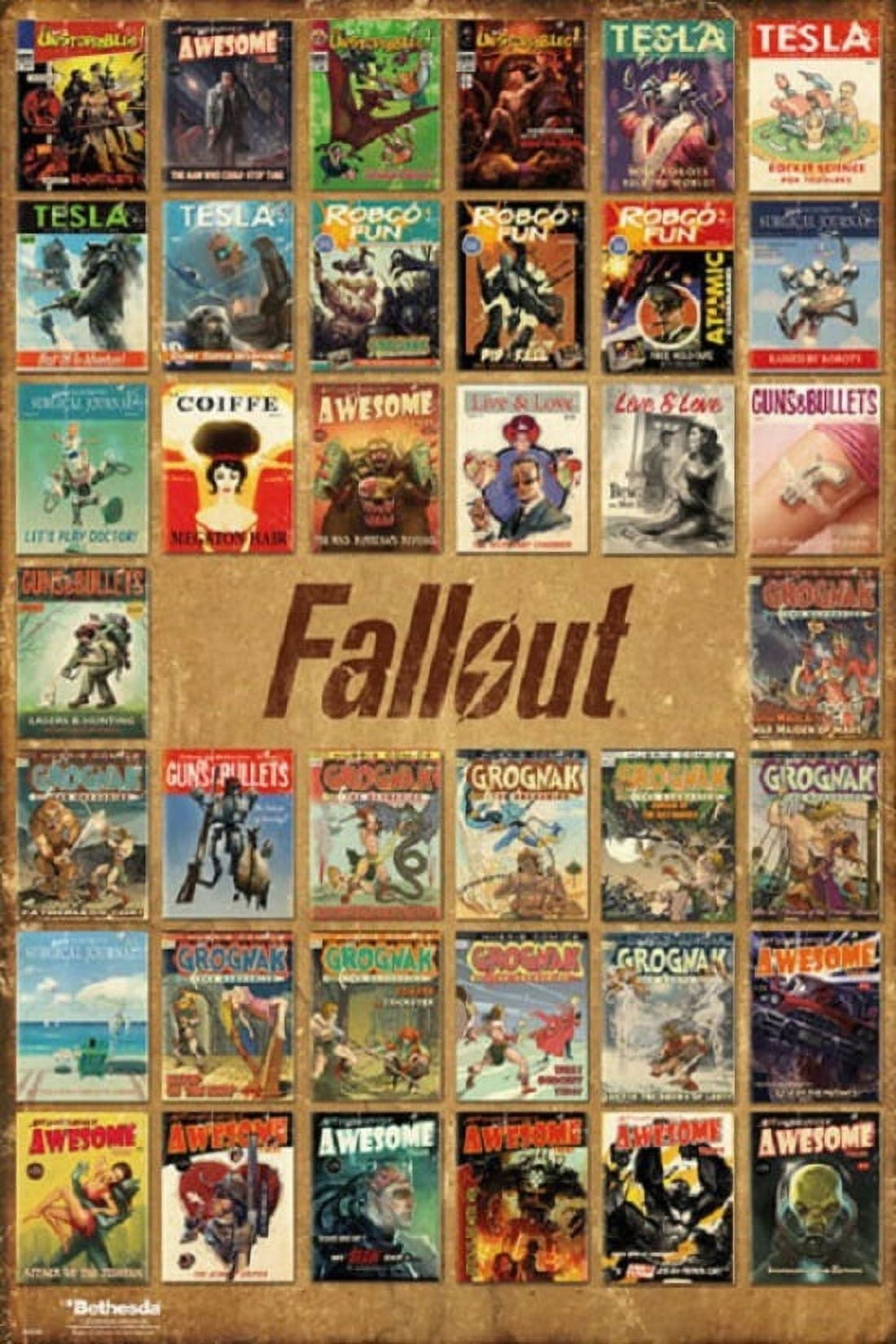 Fallout 4 - Decorative Wall Magazine Covers Poster (24 x 36) Ready for ...