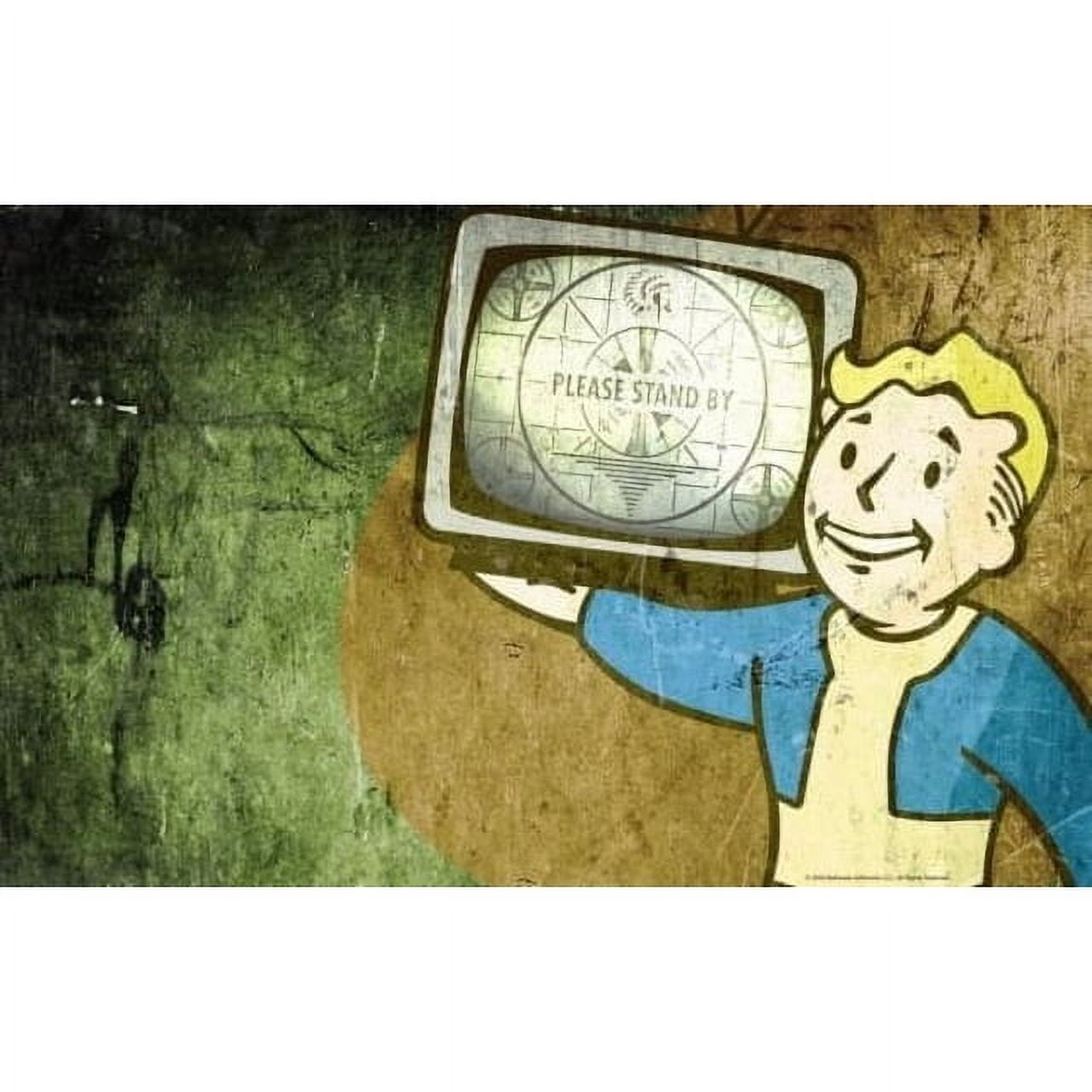 Fallout 4 Vault Boy Vault-Tech Edible Image Cake Topper For Your Half ...