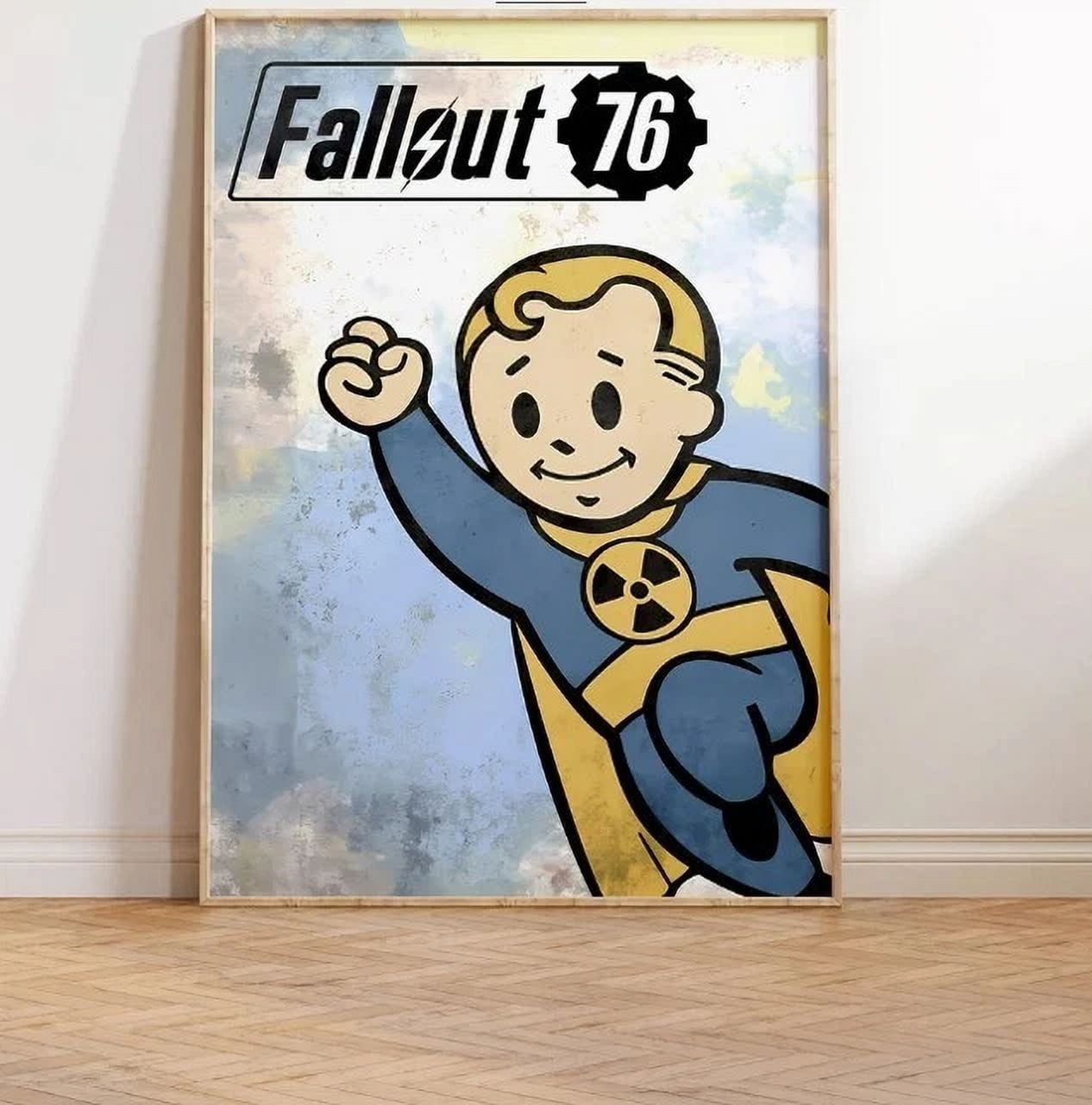 Fallout 76 Ads Poster, Video Game Wall Art, Nuclear Wasteland Decor 6 ...