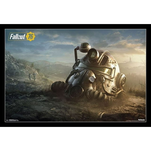 Fallout 76 - Key Art Laminated & Framed Poster Print (34 x 22 ...
