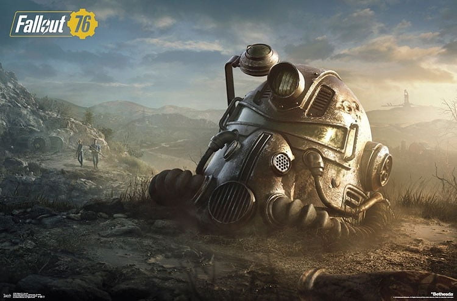 Fallout 76 - Key Art Laminated Poster Print (34 x 22) - Walmart.com