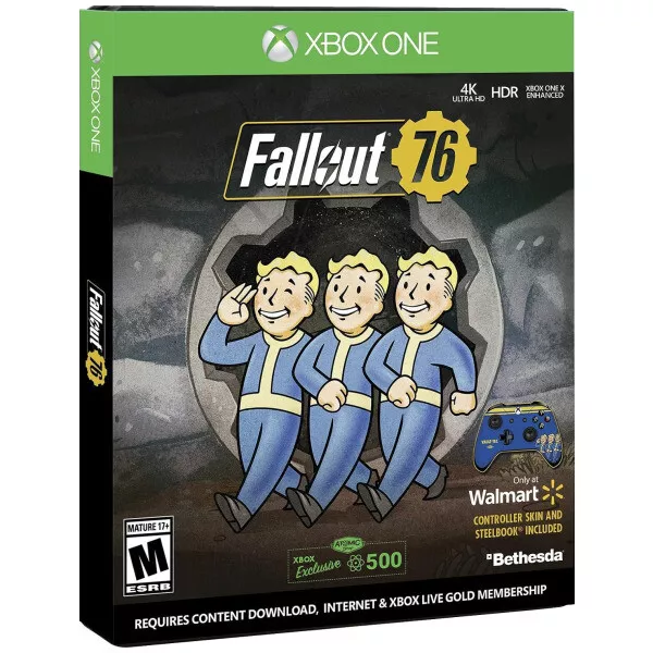Fallout 76 Steelbook Edition (Xbox One) Brand New - Walmart.com