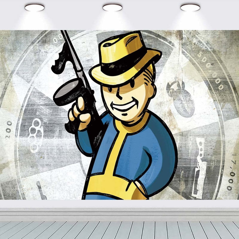 Fallout Backdrop Background for Photography Banner Party Supplies ...