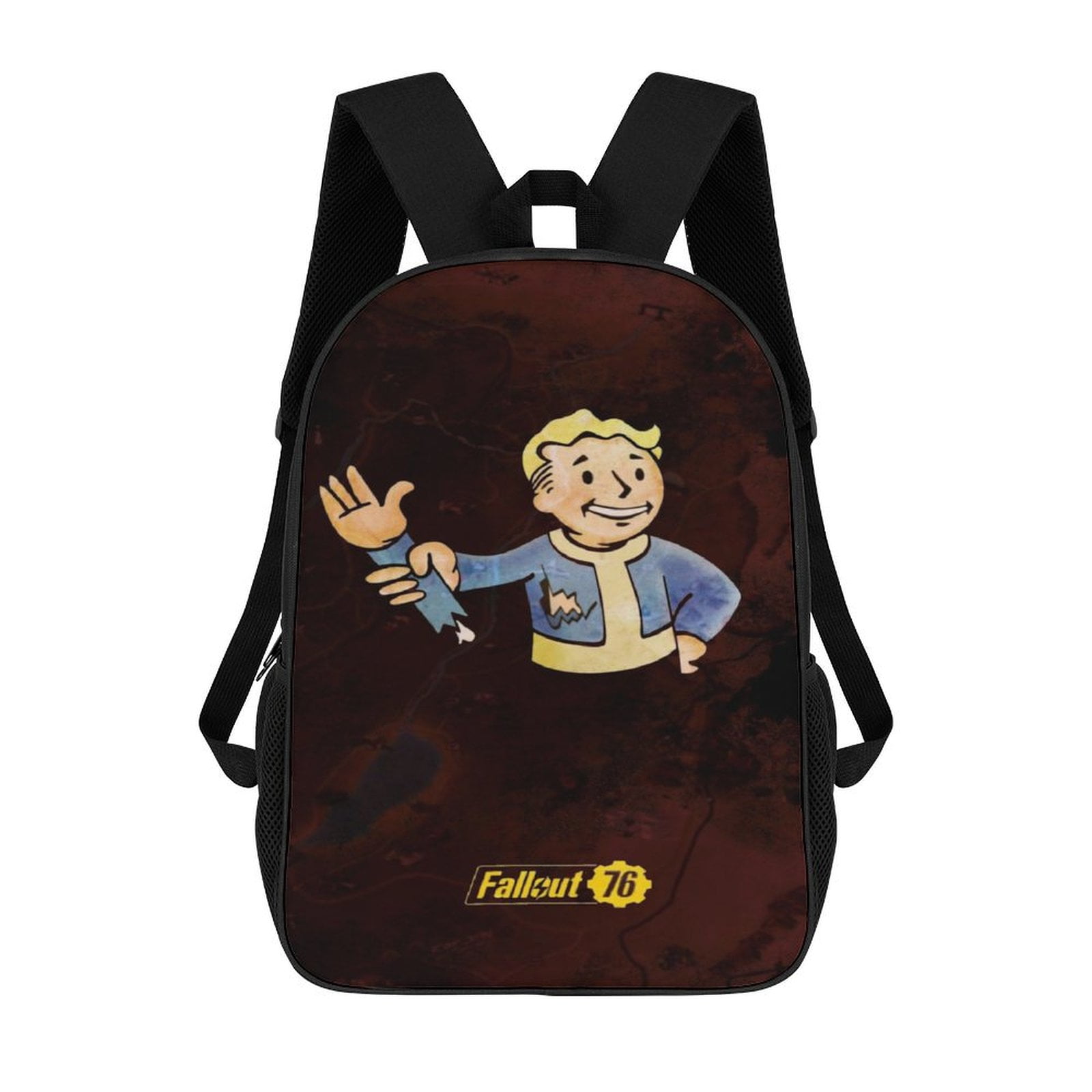 Fallout Backpack 17 Inch Book Bags Casual Daypack for Travel Work ...