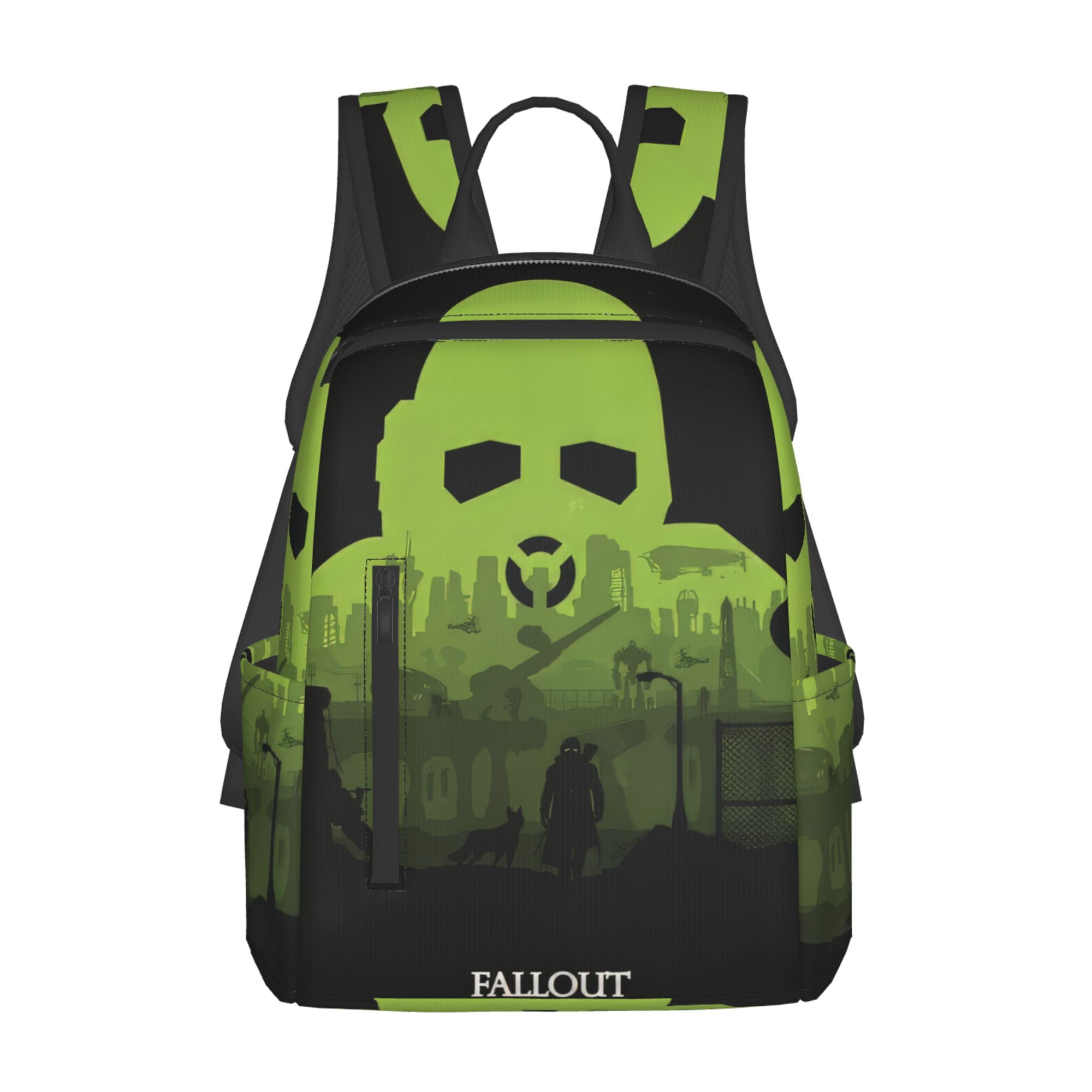Fallout Backpack Casual Bookbag Laptop Backpacks Daypack for Men Women ...