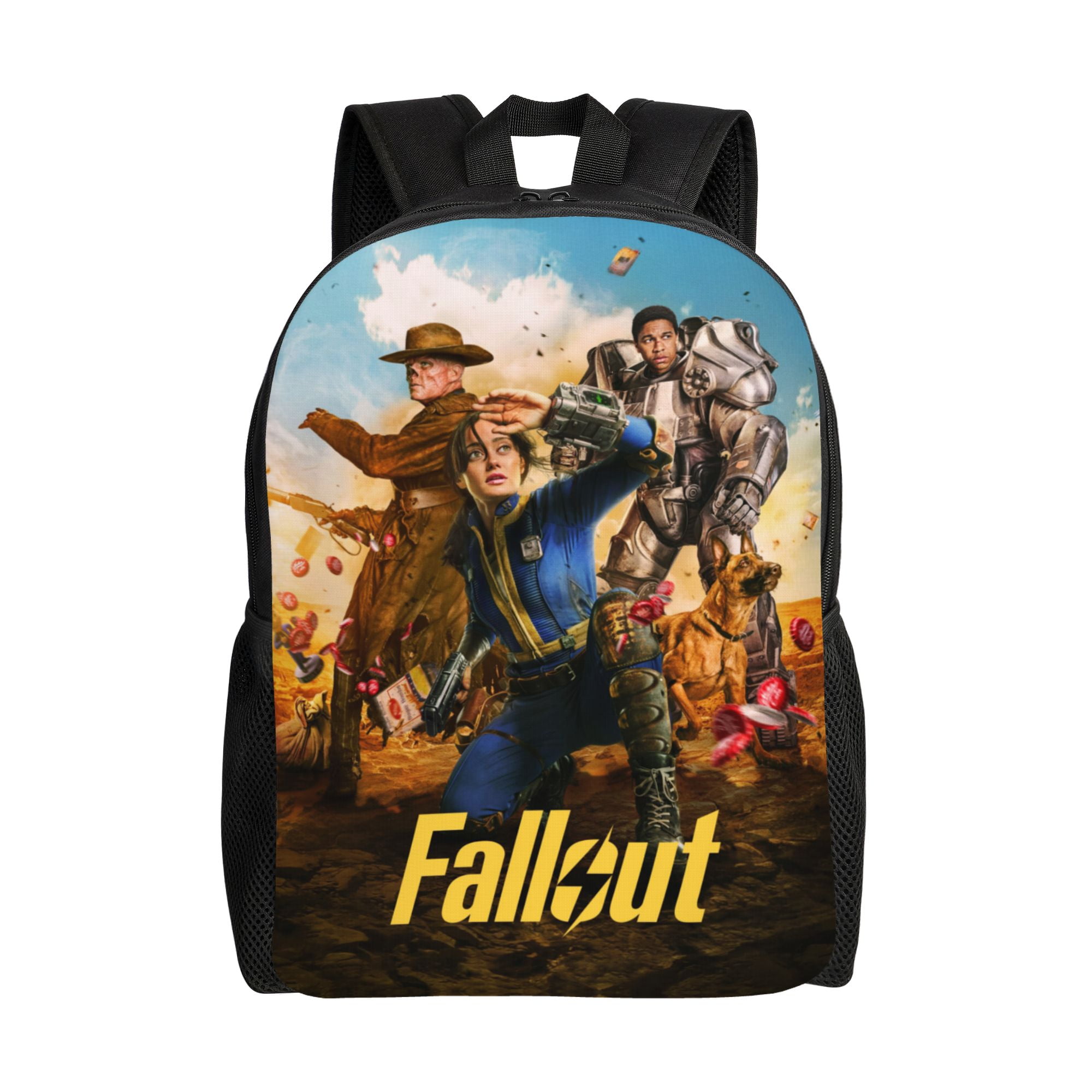 Fallout Backpack for Adult Kids, Simple Lightweight Casual Backpack for ...