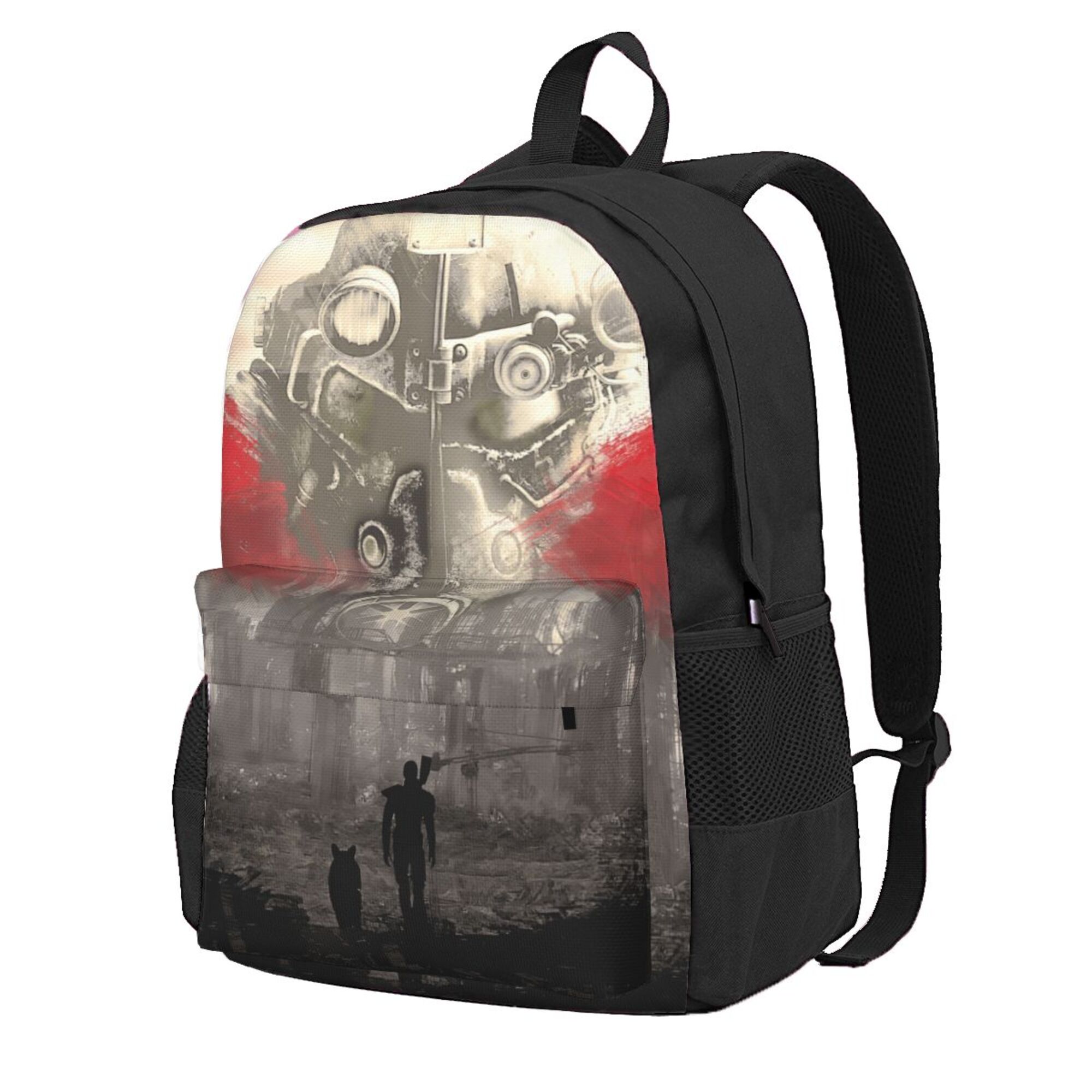Fallout Backpack for Kids Teens, Large Capacity Casual Travel Laptop ...