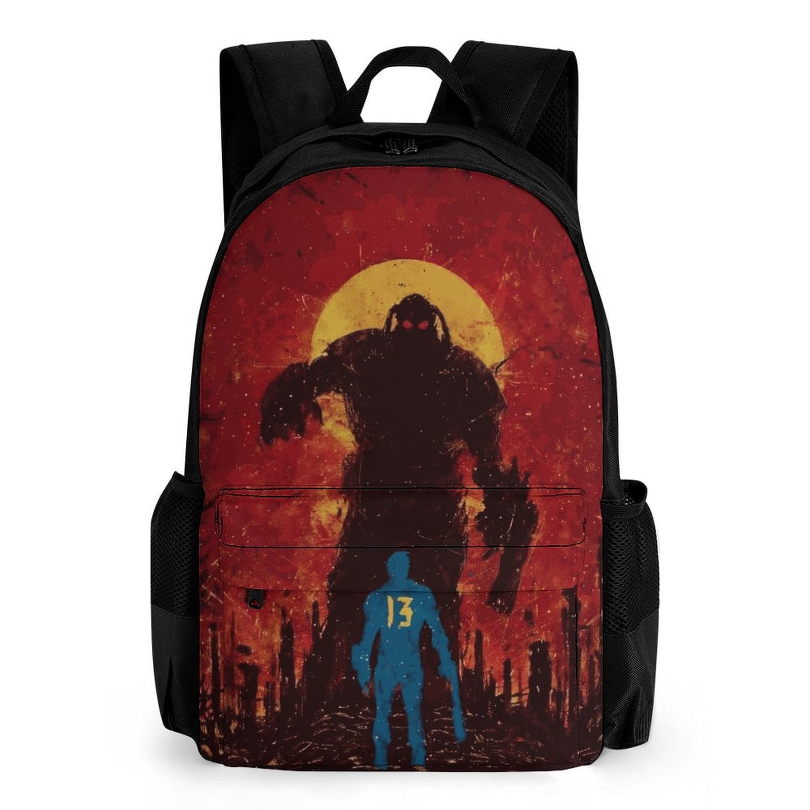 Fallout Backpack with Adjustable Straps, Multiple Pockets Backpack ...
